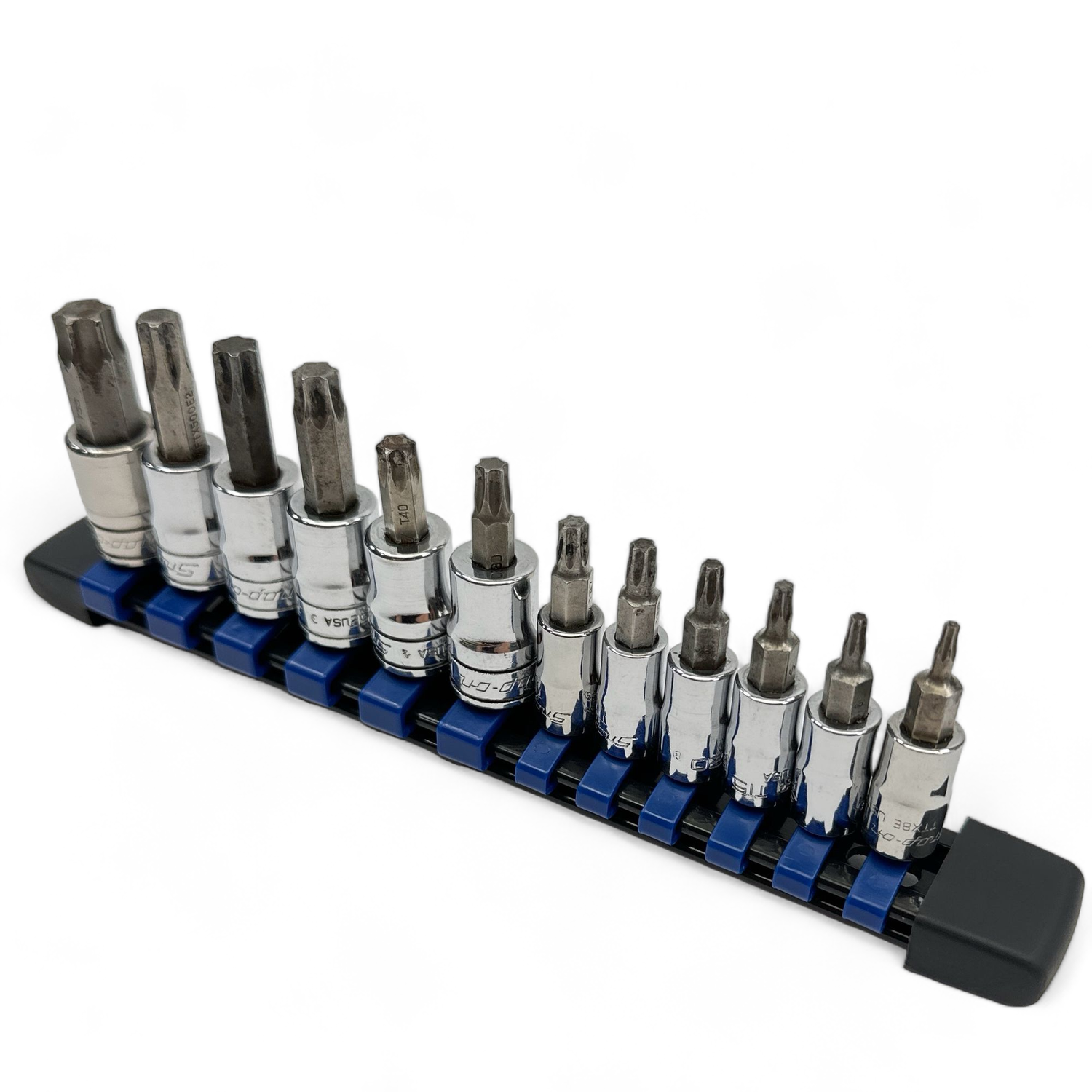 Snap On 12 pc Combination Drive TORX® Bit Standard Socket Set, 212EFTXY ...