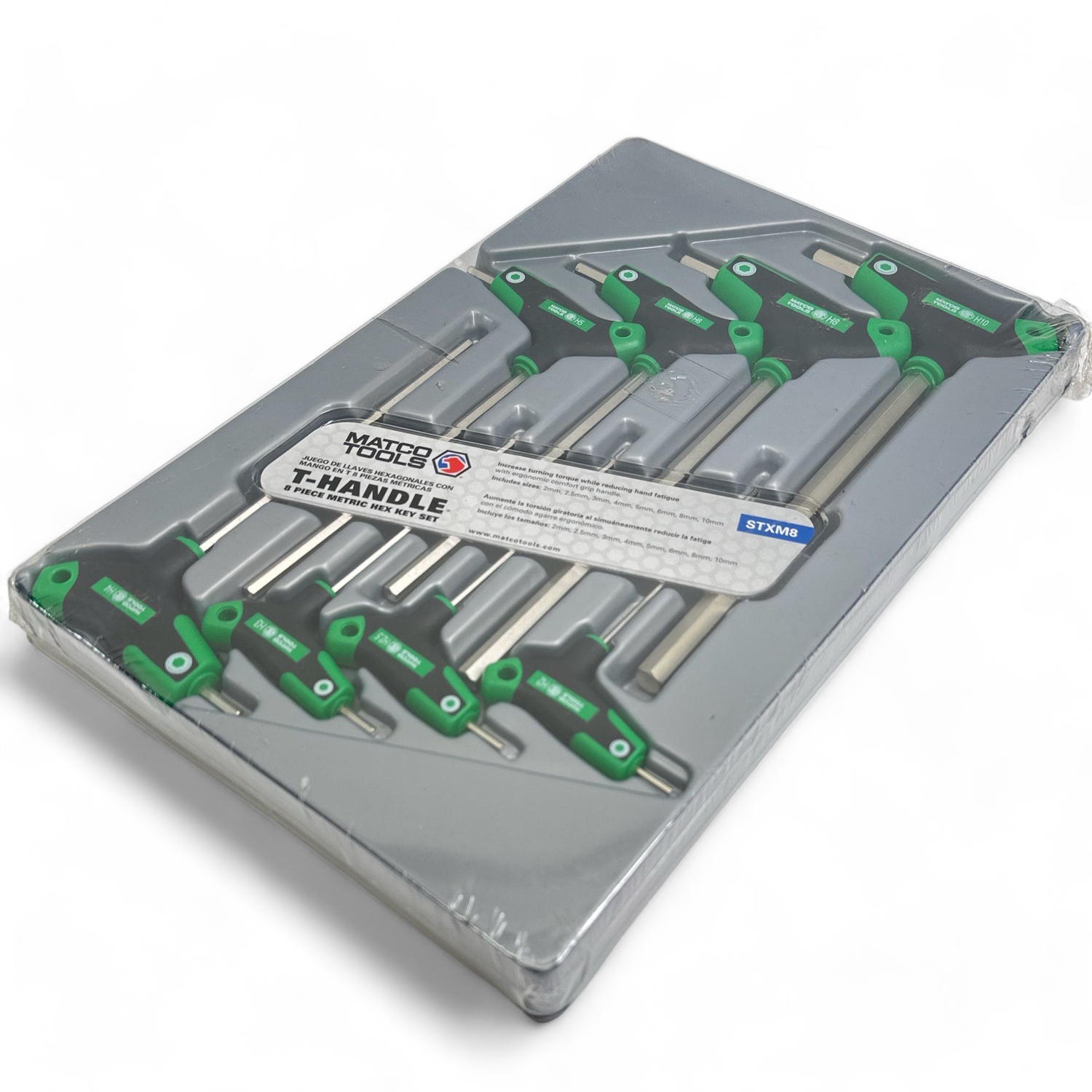 Matco T-Handle 8pc Metric Hex Key Set, STXM8 - Shop - Tool Swapper