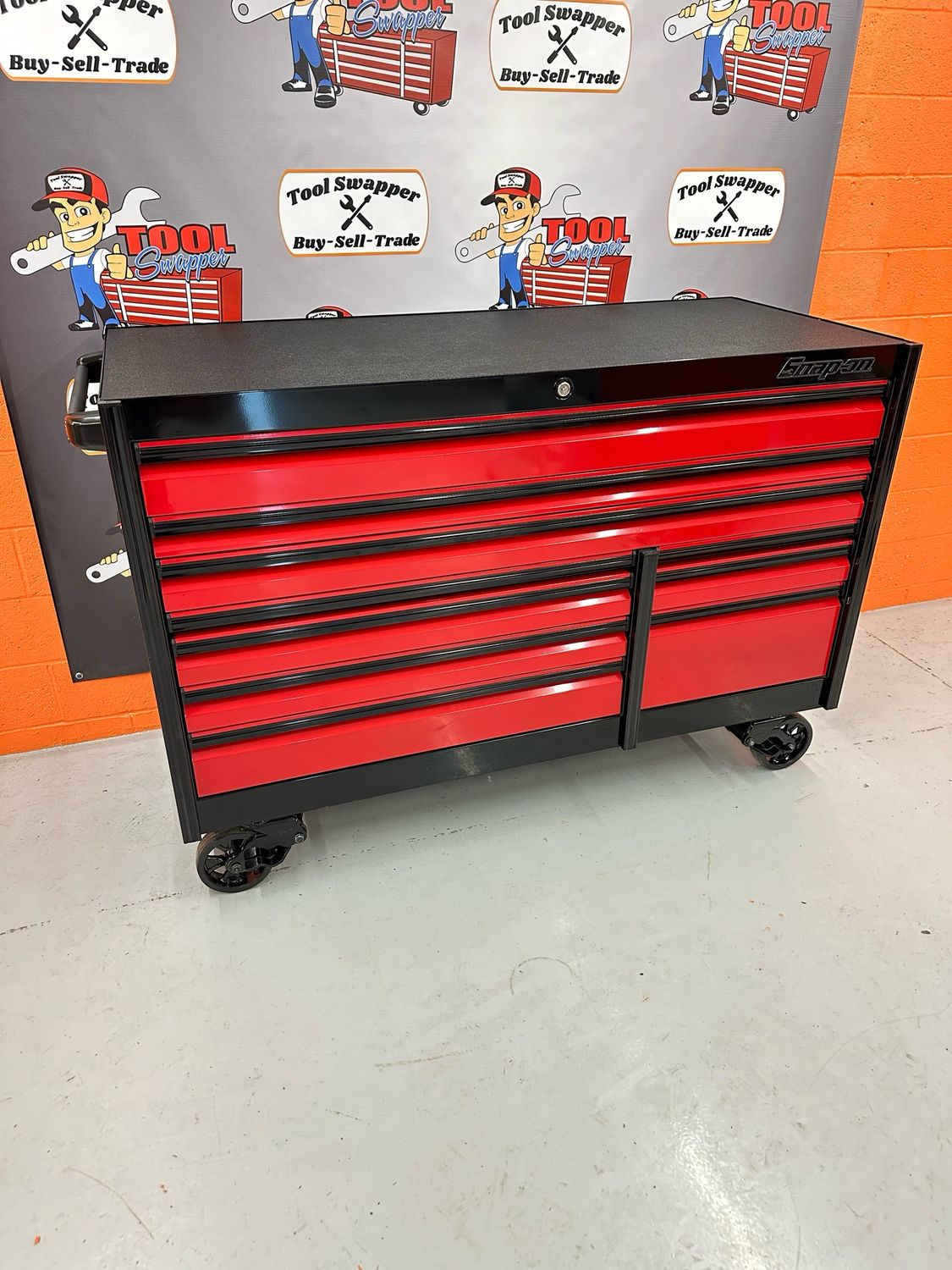 Snap On 68" 10-Drawer Double-Bank EPIQ™ Series Roll Cab, KETN682BOZEI ...