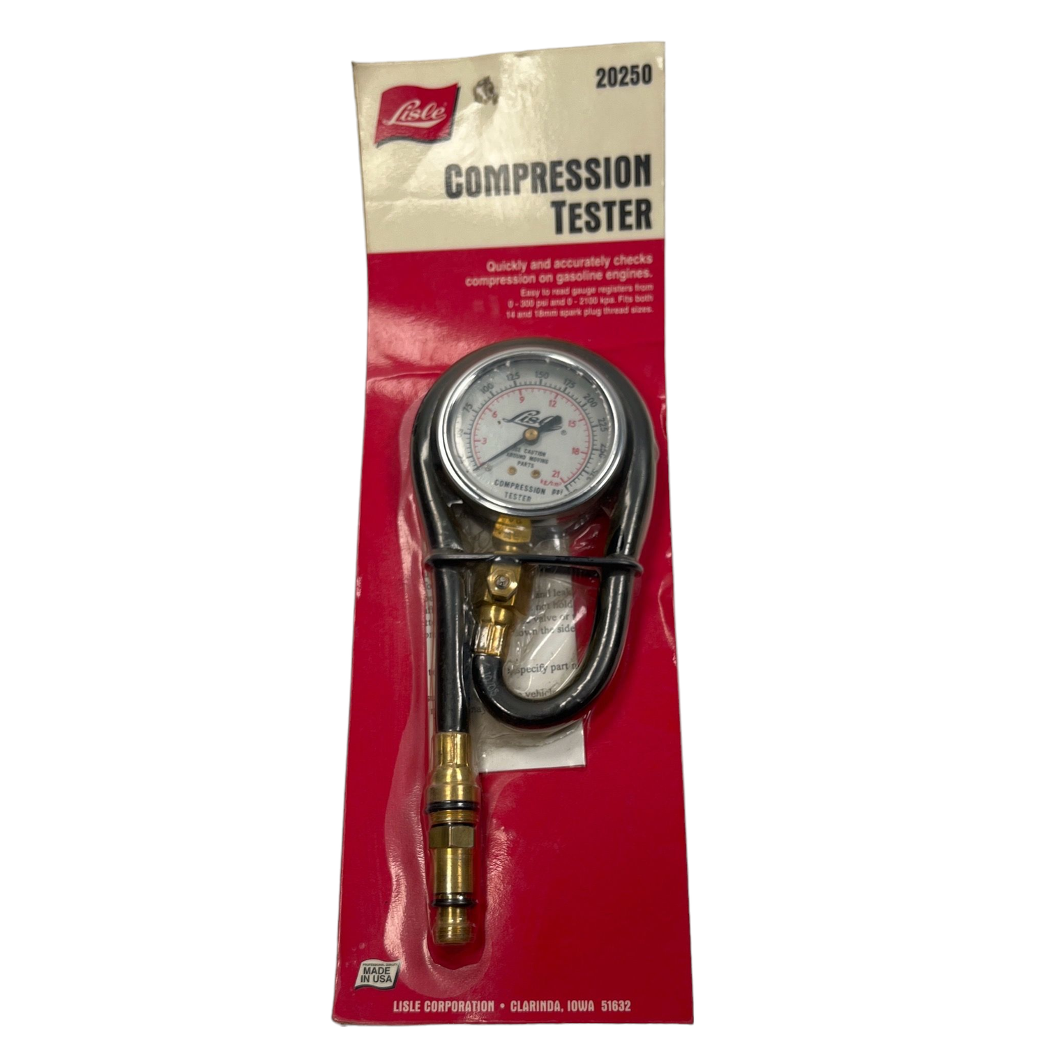 Lisle Tools Compression Tester, 20250 - Shop - Tool Swapper