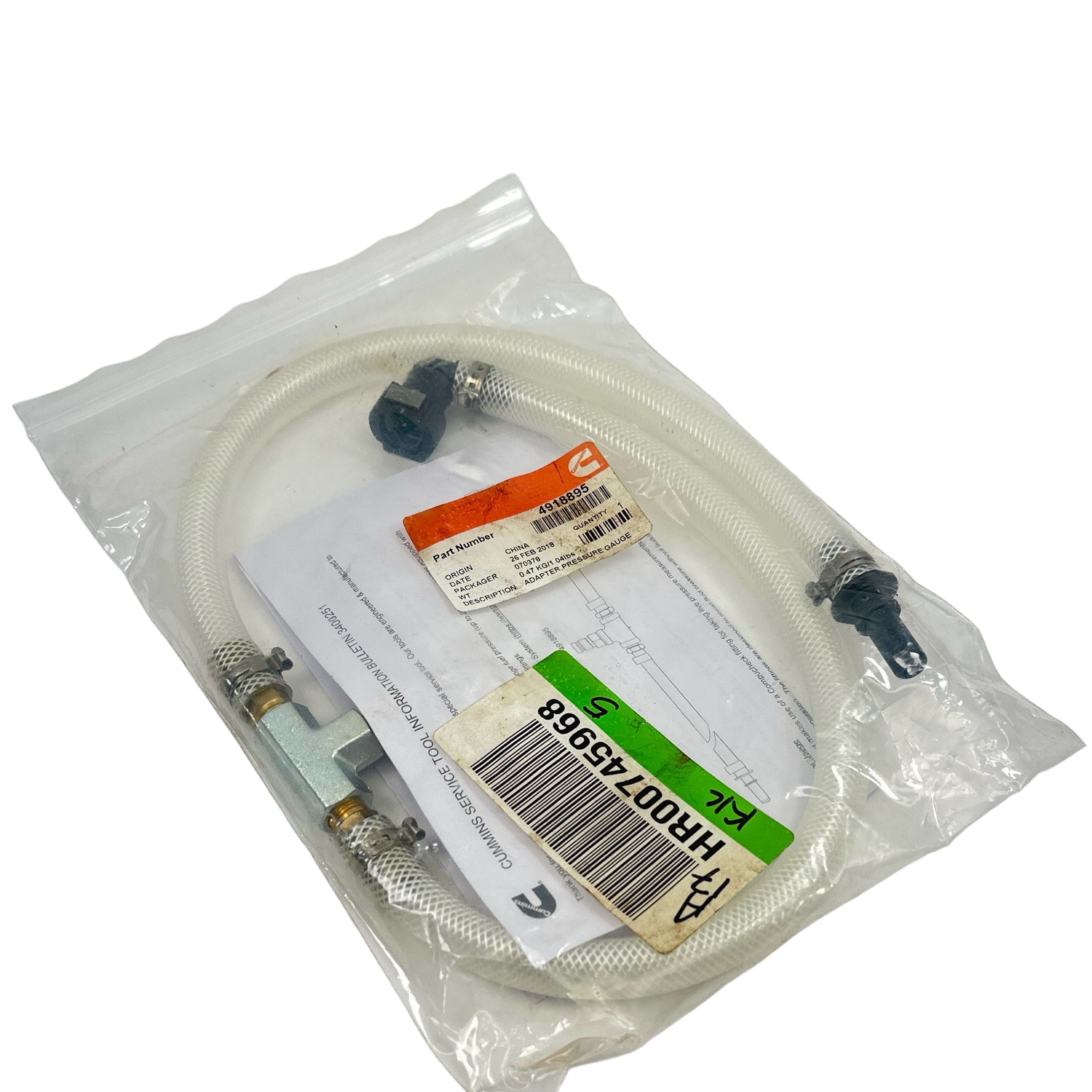 Cummins Pressure Gauge Adapter, 4918895 - Shop - Tool Swapper