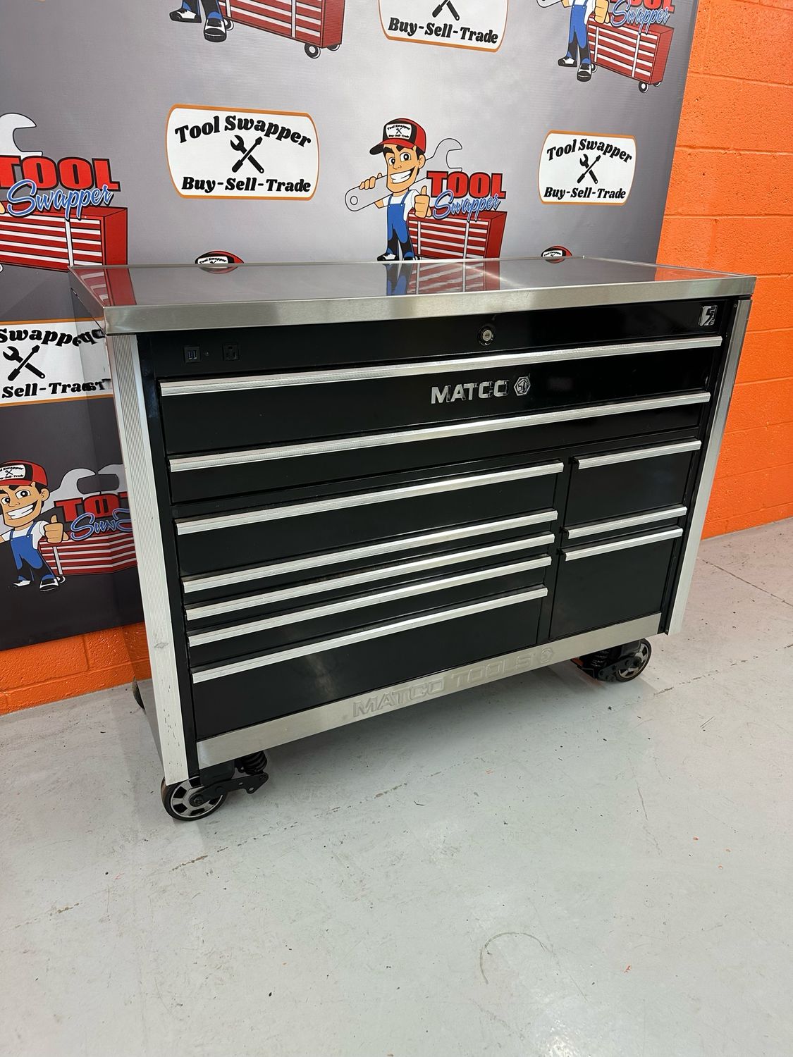 Matco 5S 2 Bay Tool Box W/ Power Drawer - Shop - Tool Swapper