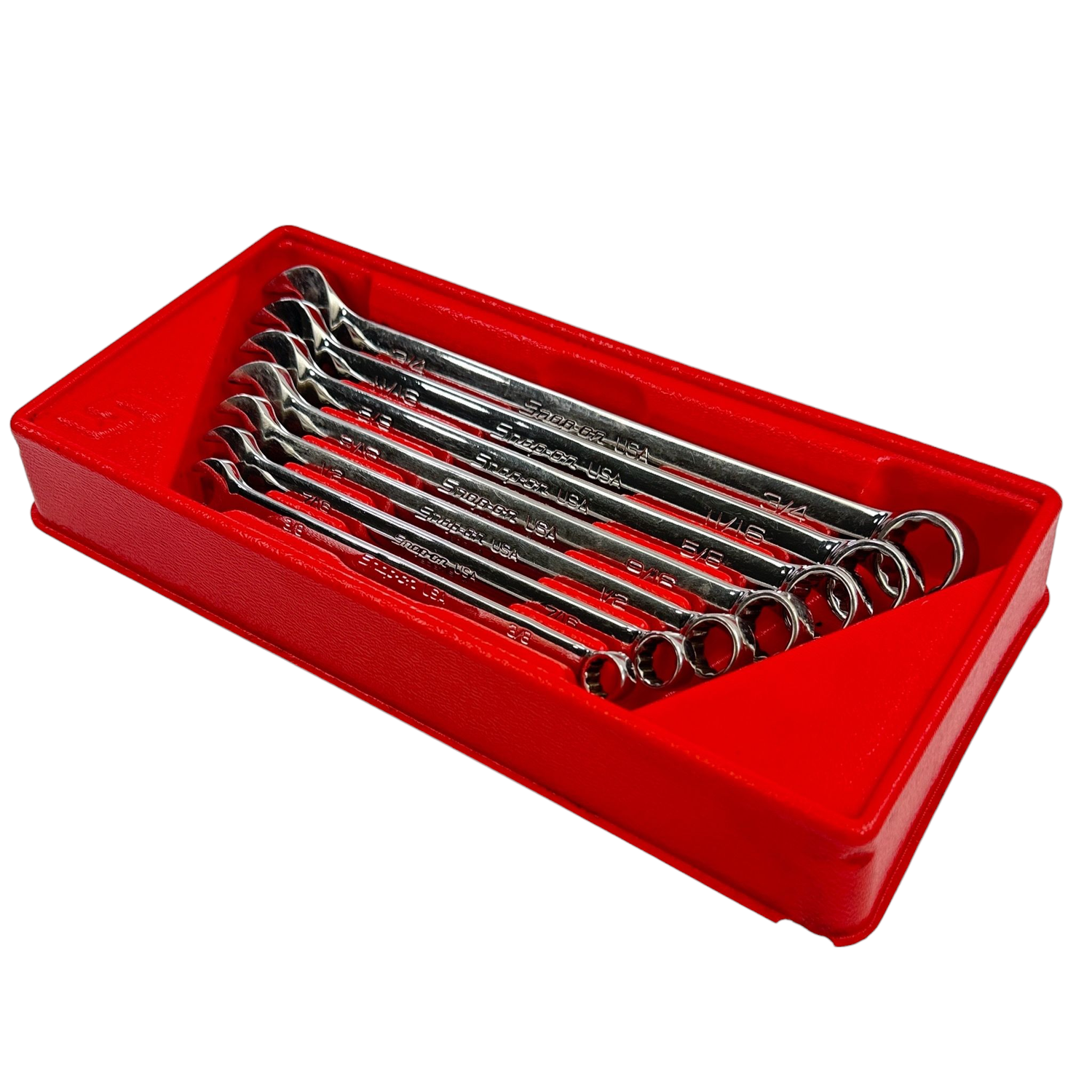 Snap On 7 pc 12-Point SAE Flank Drive® Plus Combination Wrench Set (3/8–3/4"), SOEX707 - Shop ...