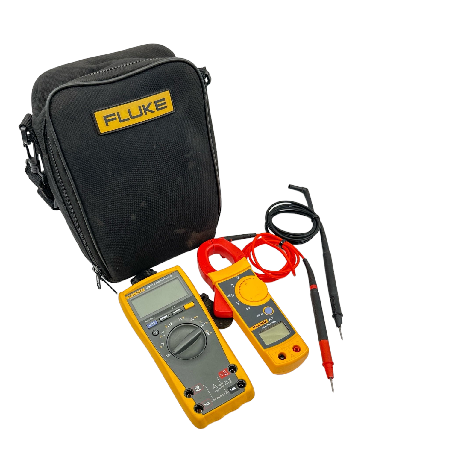 Fluke 179 Digital Multimeter & 322 Digital Clamp Meter - Shop - Tool ...