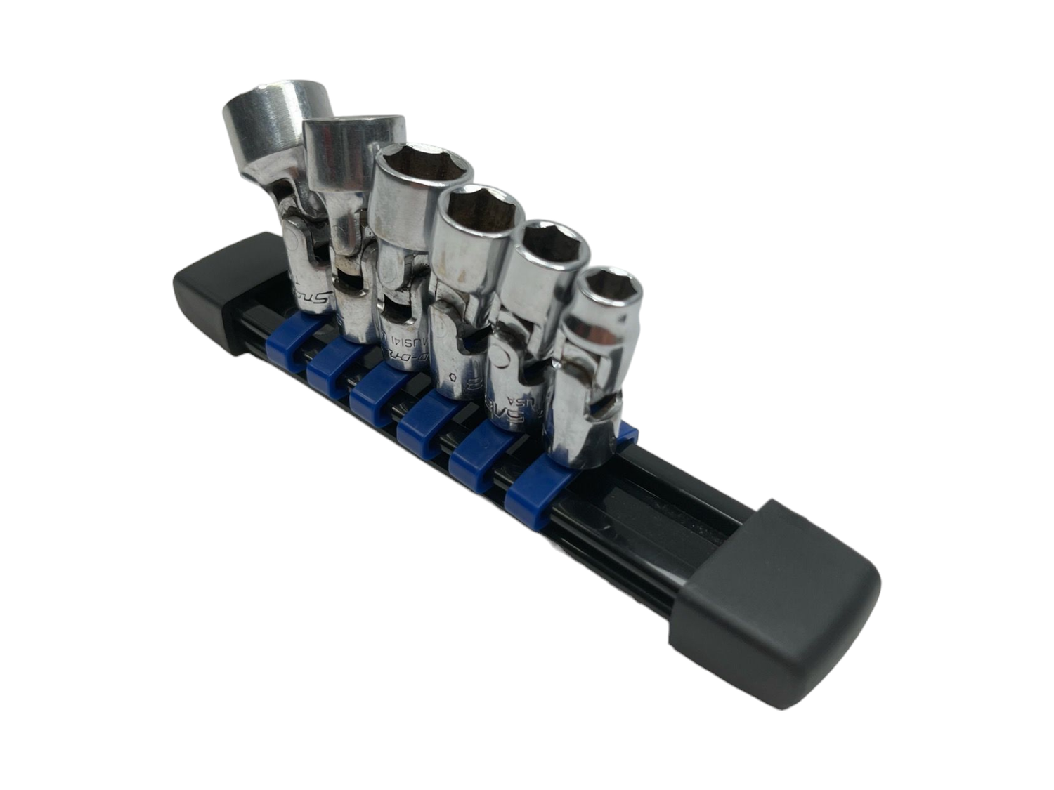 Snap On 6 pc 1/4" Drive 6-Point SAE Flank Drive Shallow Universal ...