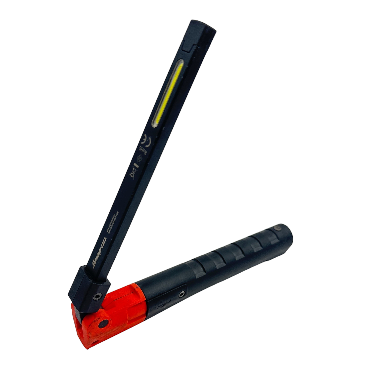 Snap On Foldable Dual Pen Light 180 Degree, ECPND032O - Shop - Tool Swapper