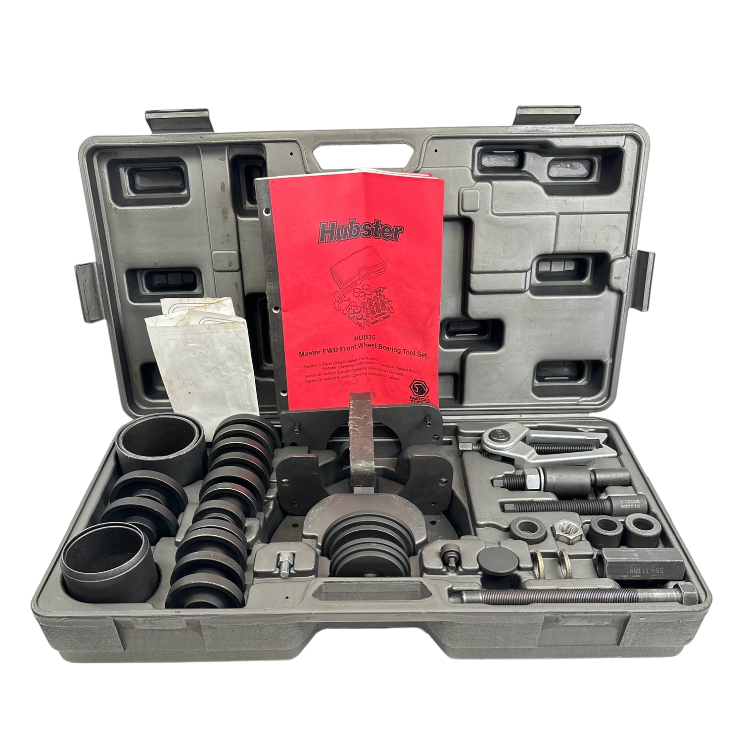 Matco Hubster Master FWD Front Wheel Bearing Tool Set, HUB35 - Shop ...
