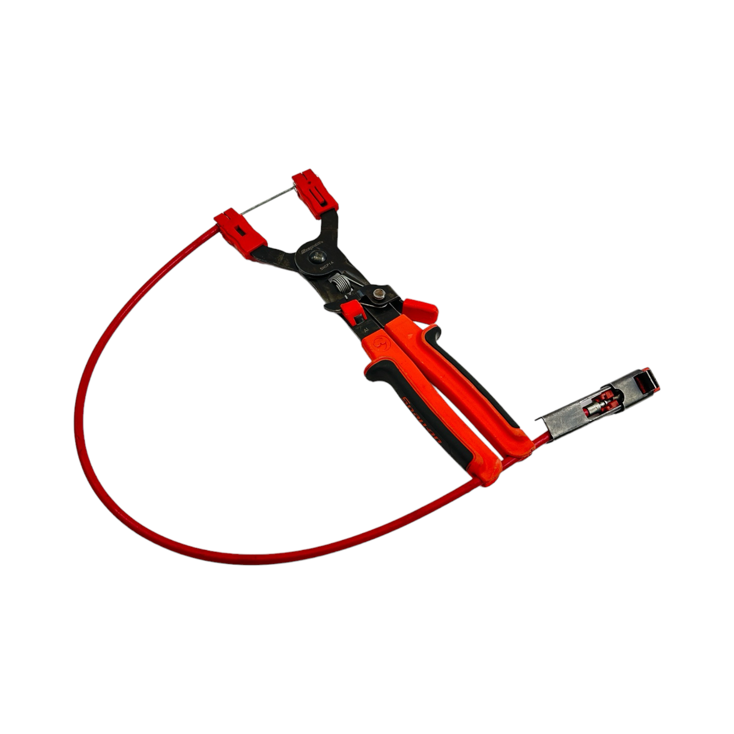 Snap On Remote Ratcheting Hose Clamp Pliers (Red), SHCP1A - Shop - Tool ...