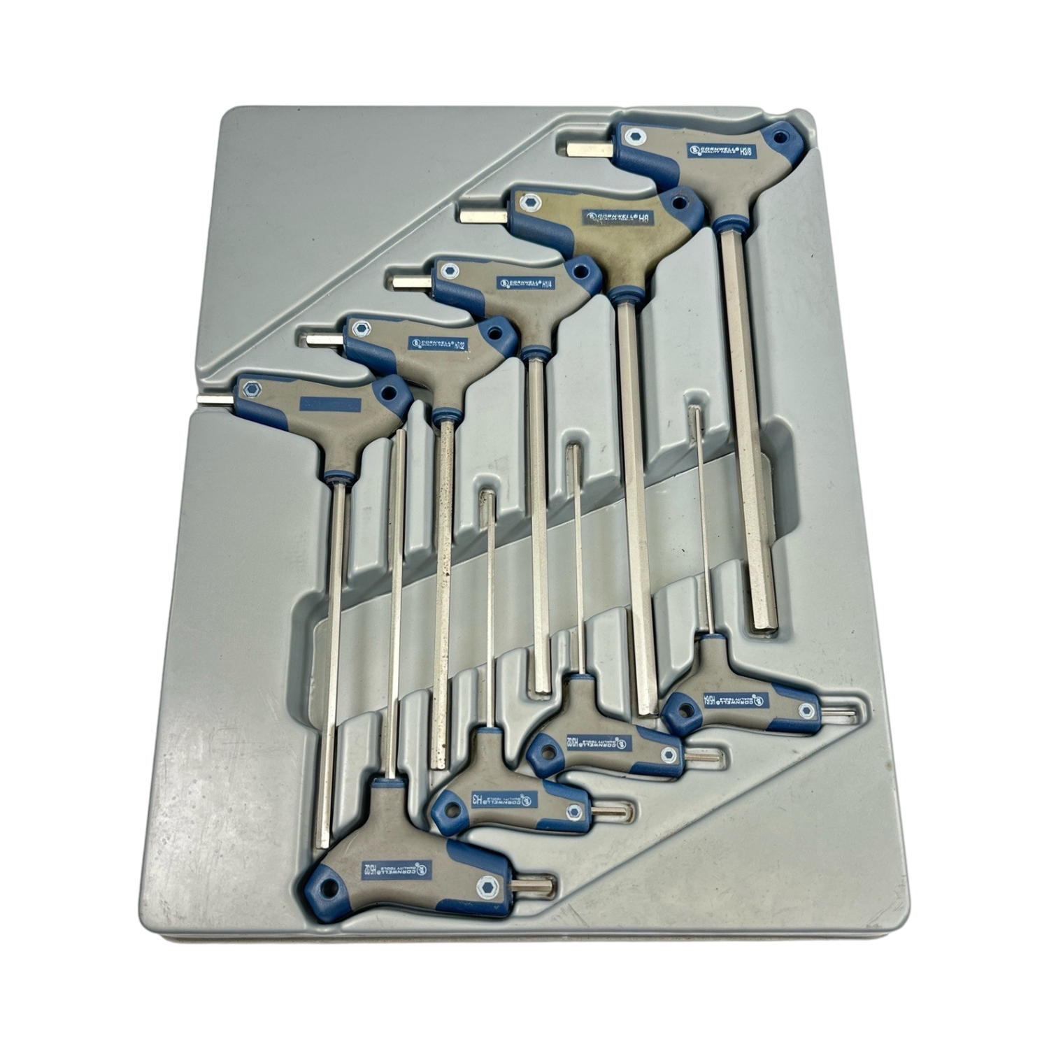 Cornwell 9 Piece SAE T-Handle Hex Key Set, CBS9THS - Shop - Tool Swapper