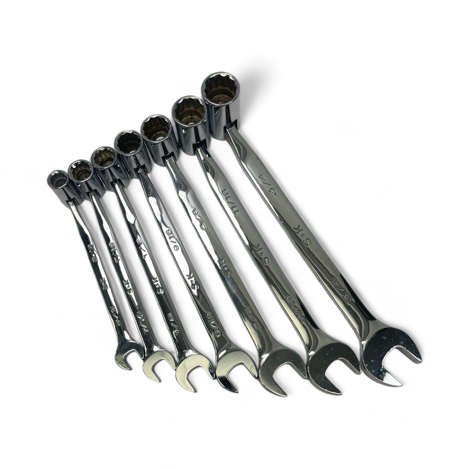 SK Tools 7pc Flex SAE Combination Wrench Set, 86132 - Shop - Tool Swapper