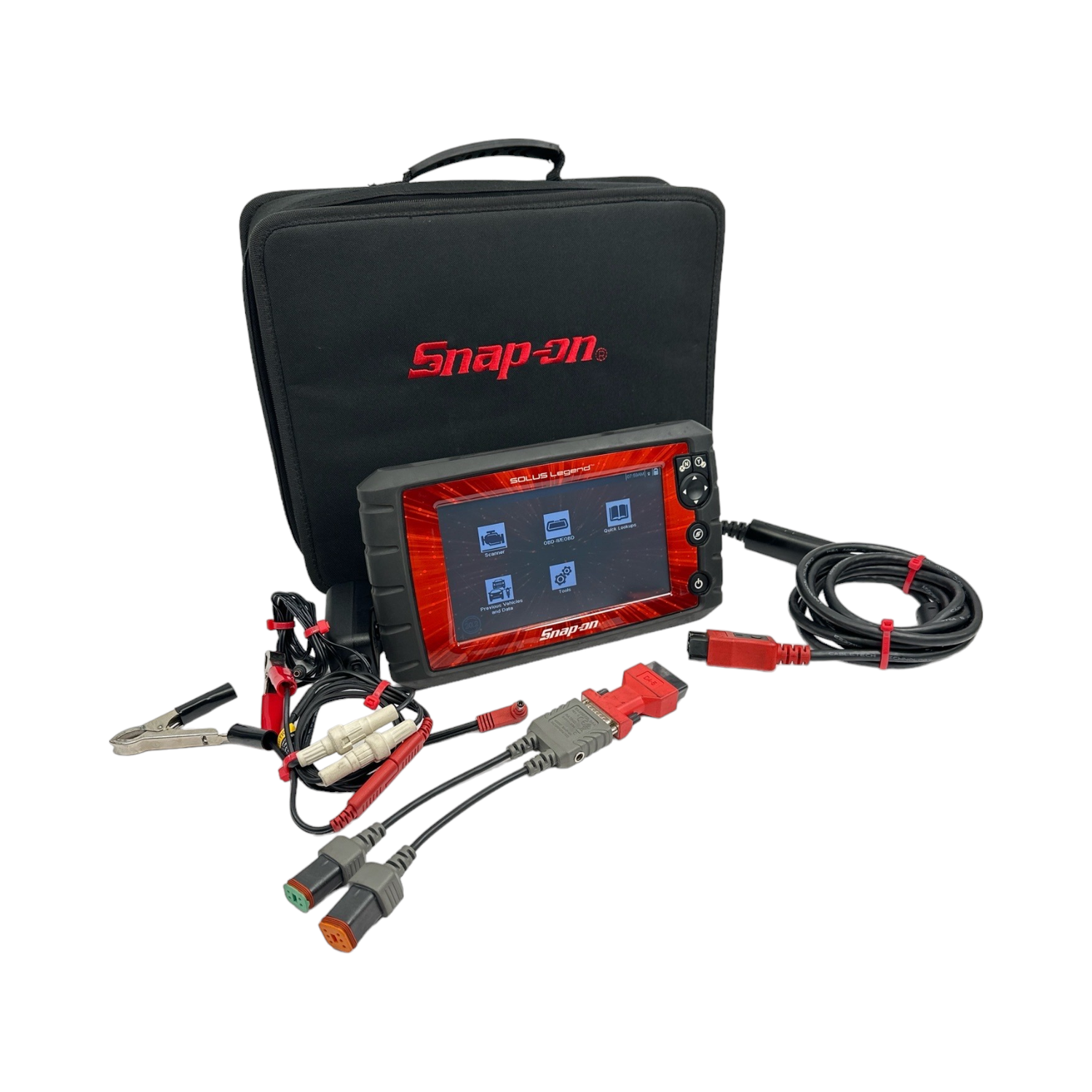 Snap On Solus Legend Scan Tool & Motorcycle Additional Adapters - Shop ...