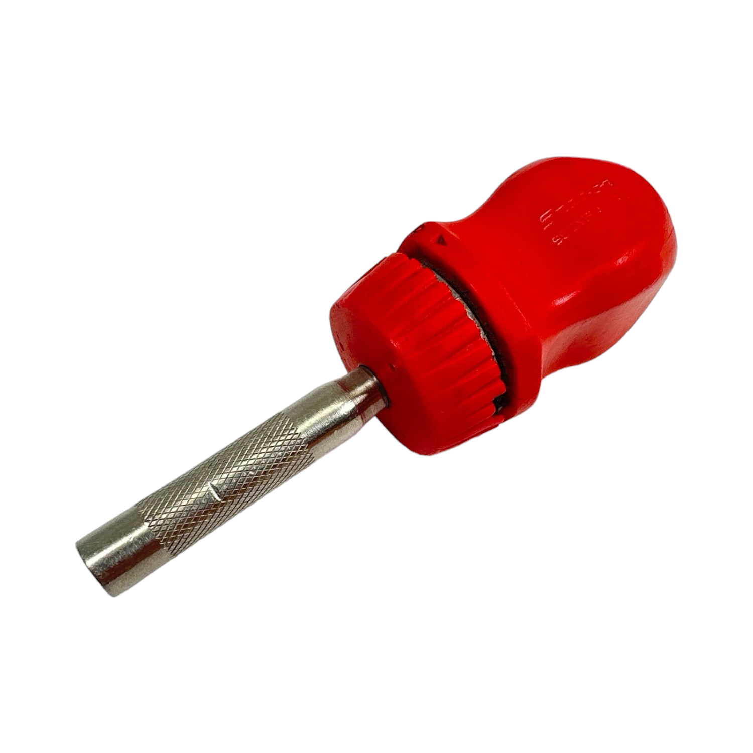 Snap On 4-5/16" Ratcheting Magnetic Stubby Screwdriver (Red), SSDMR1AR ...