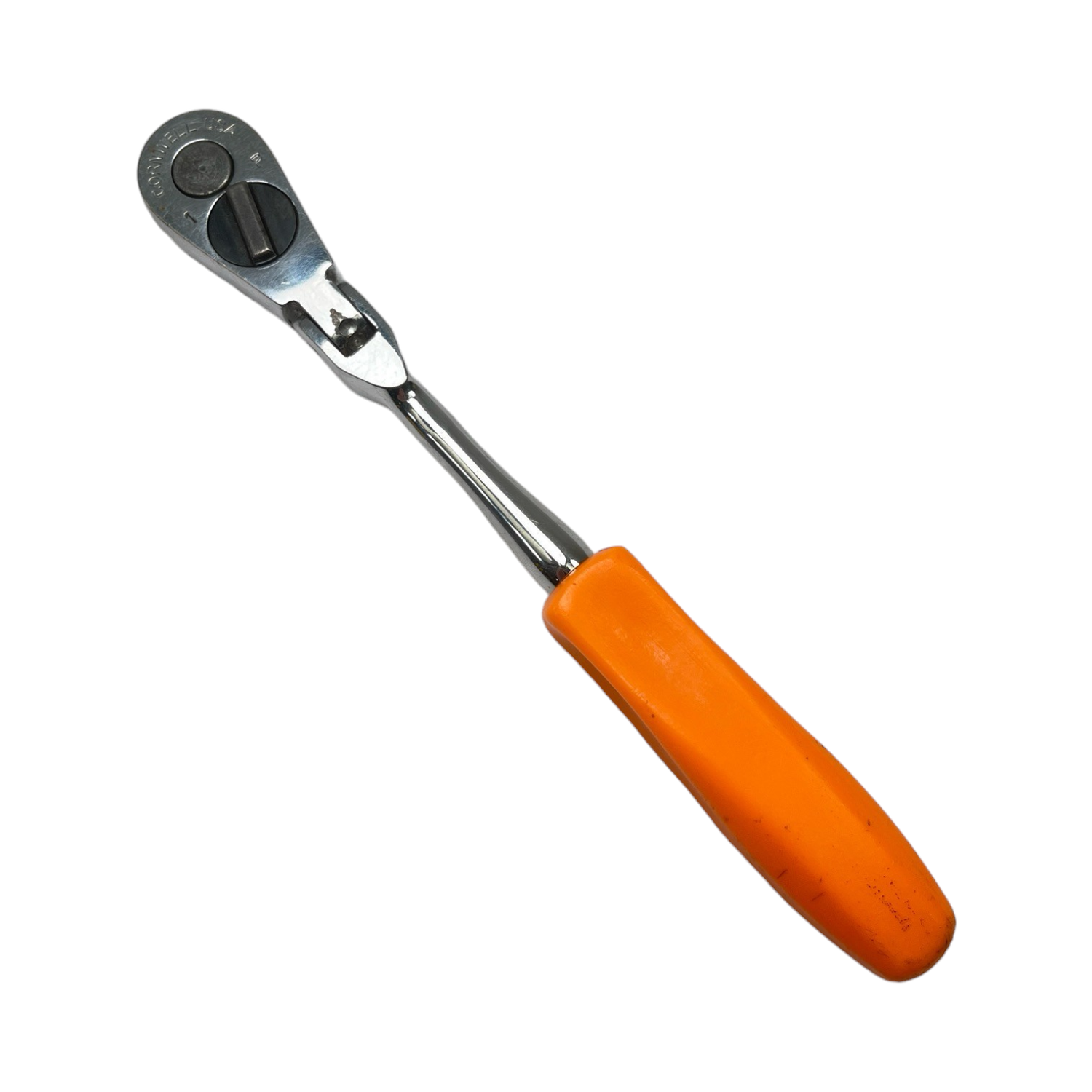 Cornwell 1/4” Drive Flex-Head Hard Handle Ratchet (Orange) - Shop ...