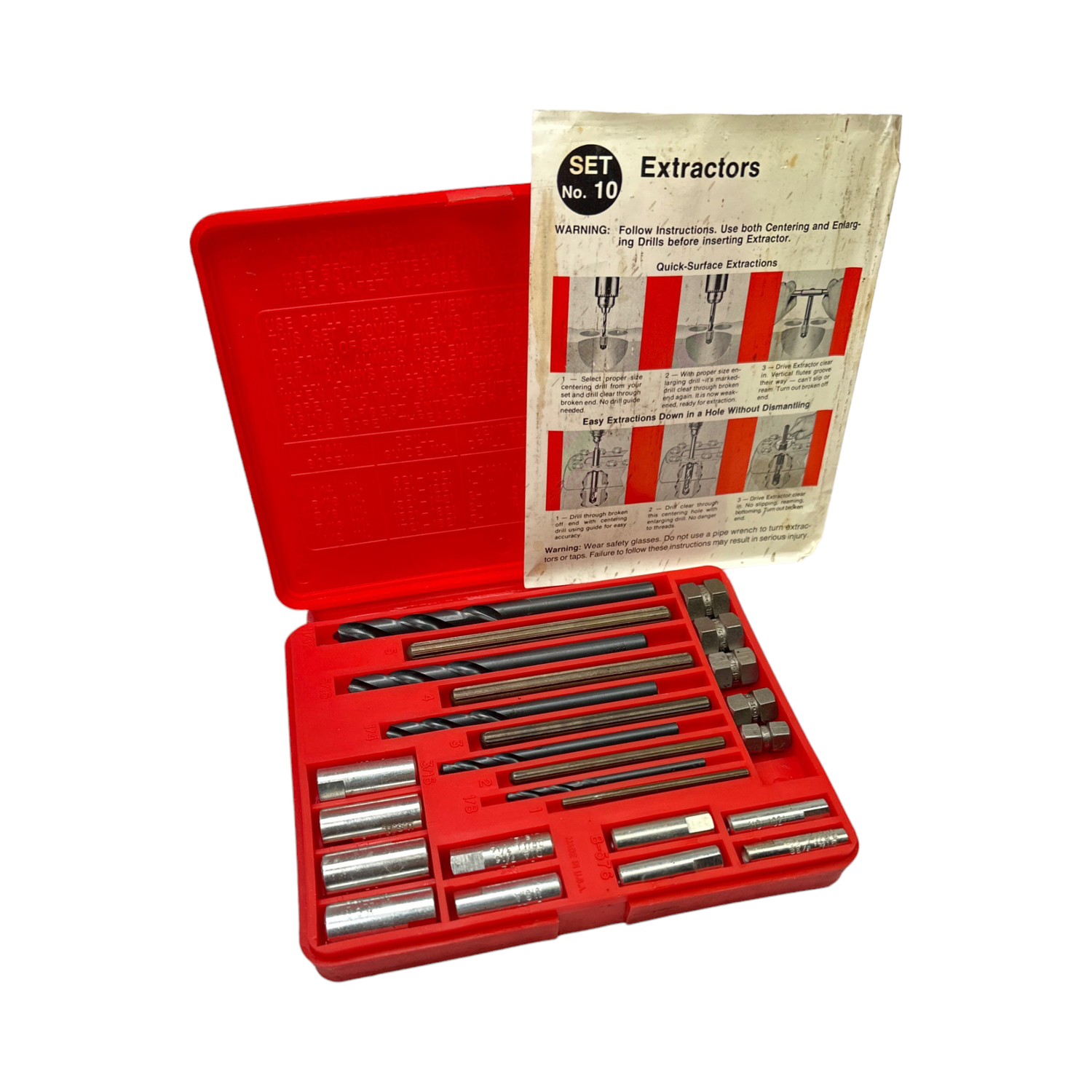 Blue Point Screw Extractor Set, 1020 - Shop - Tool Swapper