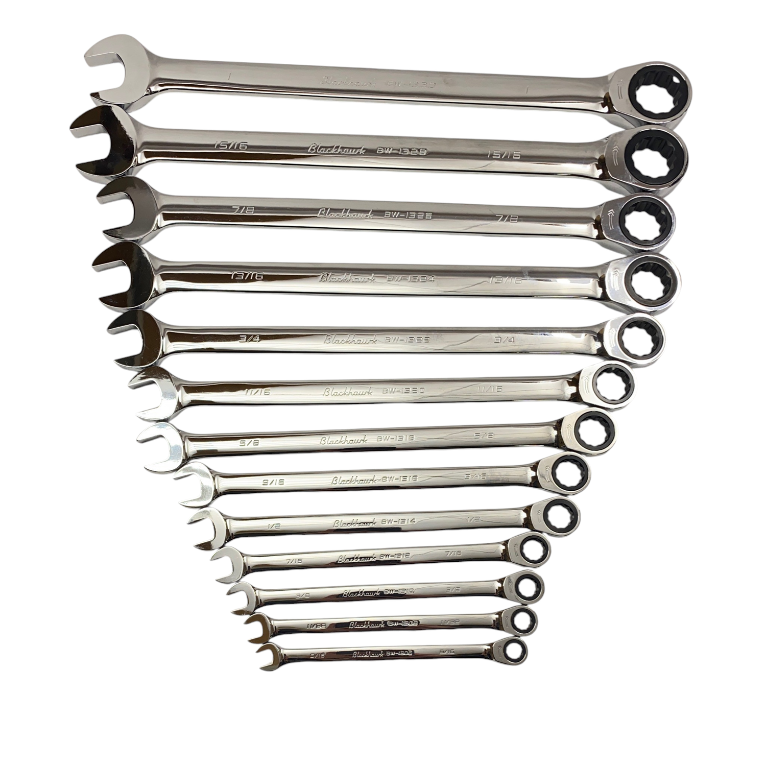 Blackhawk 13pc SAE XL Ratchet Wrench Set - Shop - Tool Swapper