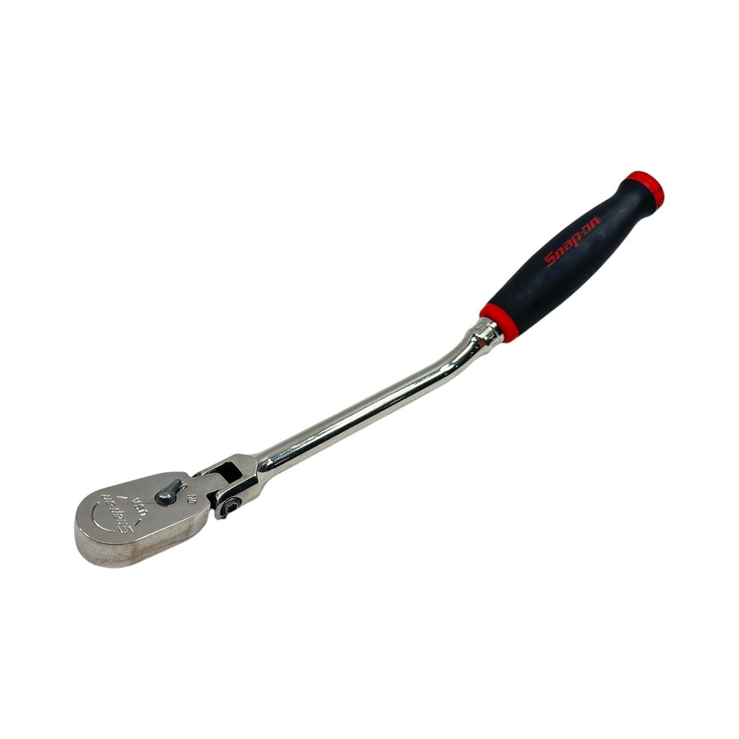 Snap On 3/8" Drive Dual 80 Technology Soft Grip Standard Handle Bent ...