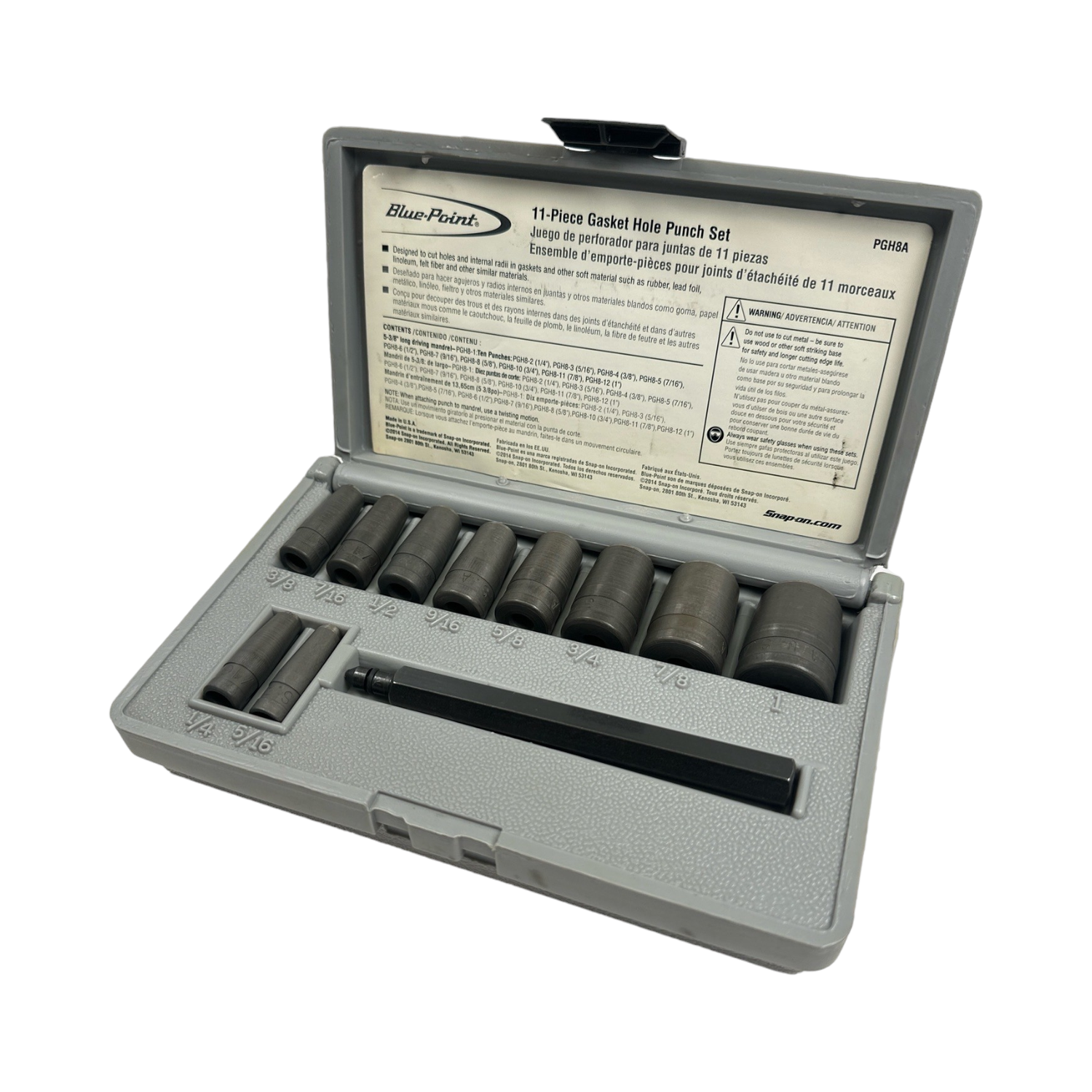 Blue Point 11pc Gasket Punch Set, PGH8A - Shop - Tool Swapper