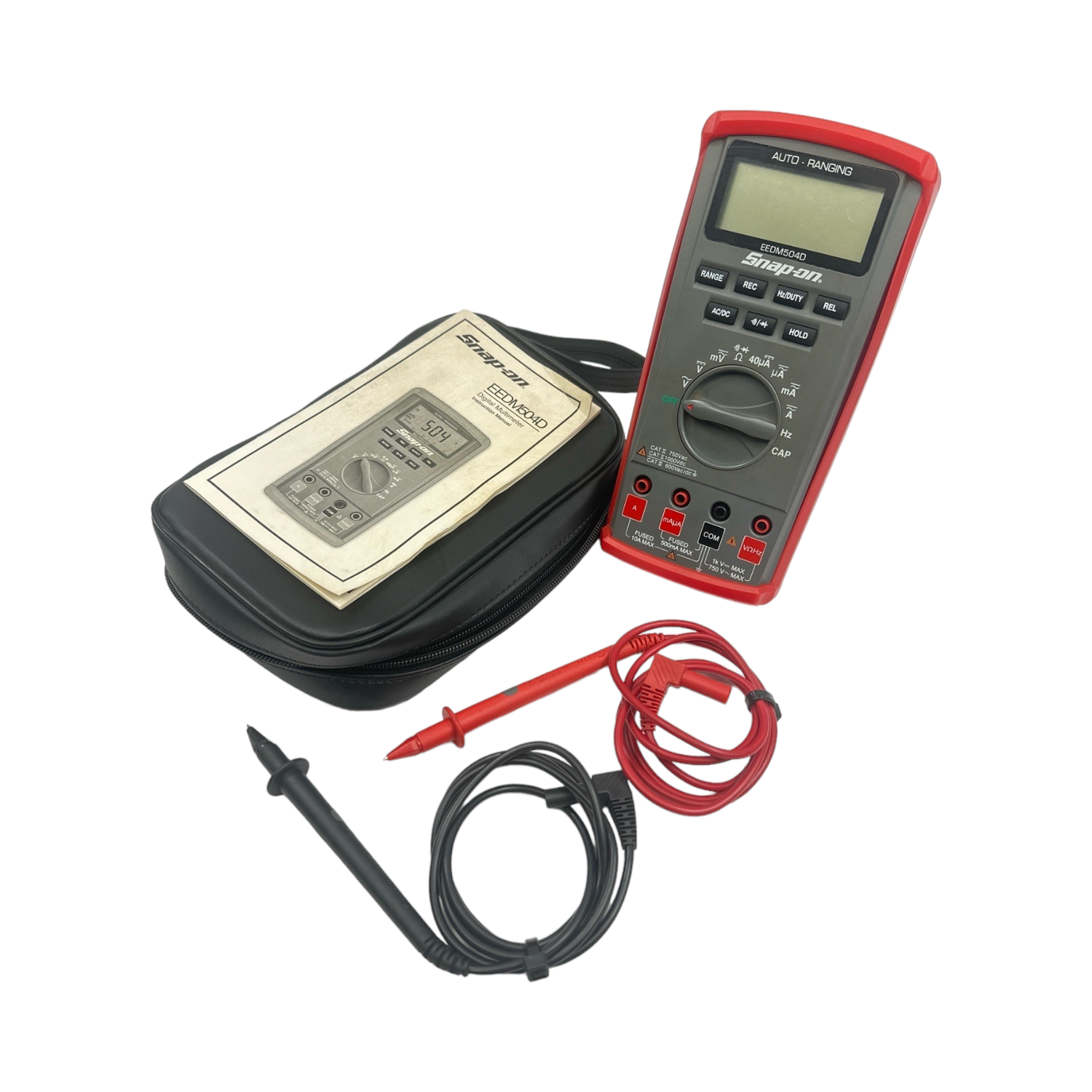 Snap On Traditional Digital Multimeter, EEDM504D - Shop - Tool Swapper