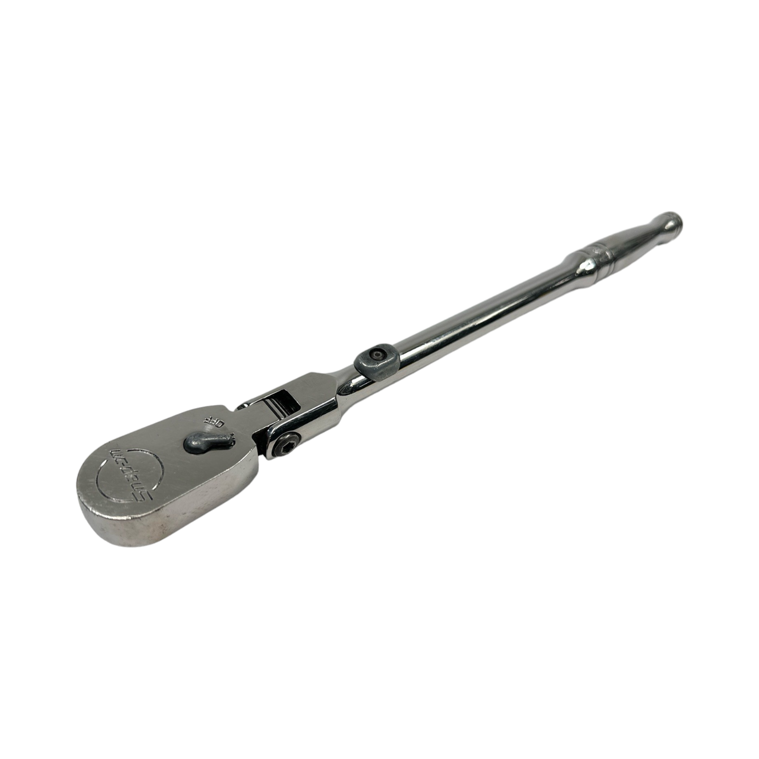 Snap On 3/8” Drive Long Locking Flex Head Ratchet, FX80 - Shop - Tool ...