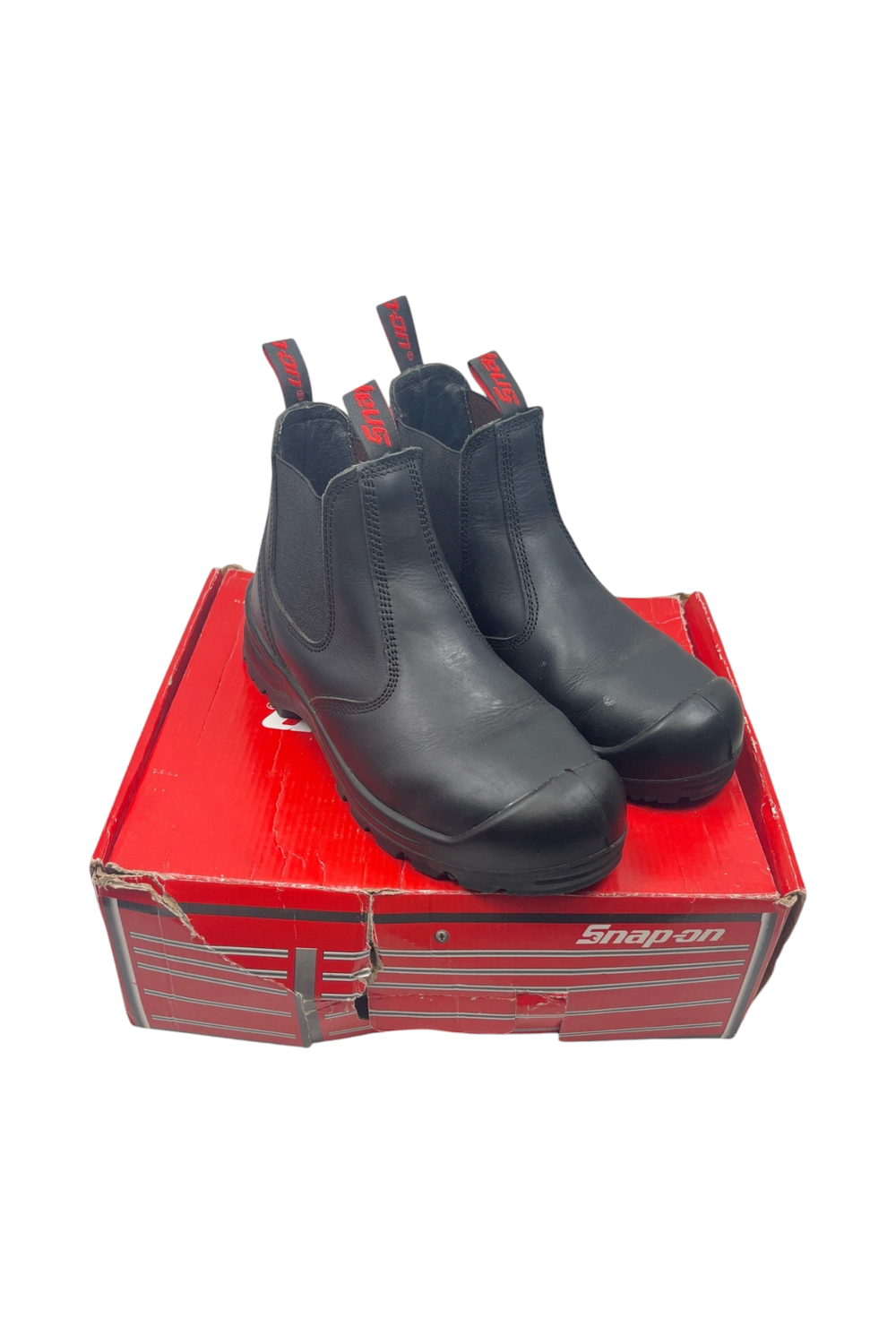 Snap On (Coastal Boot) 9 1/2” Double Gore Work Boots (Black) - Shop ...