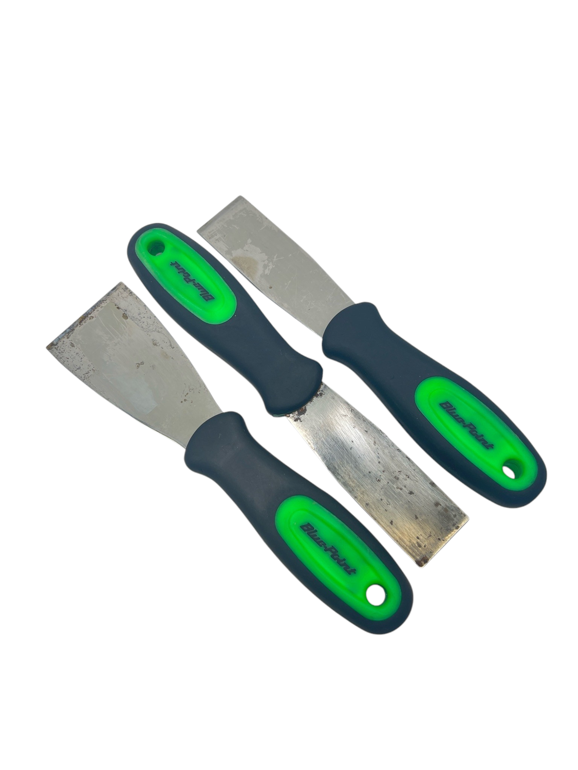 Blue Point 3 pc Putty Knifes / Scrapers (Green), PK500A - Shop - Tool ...