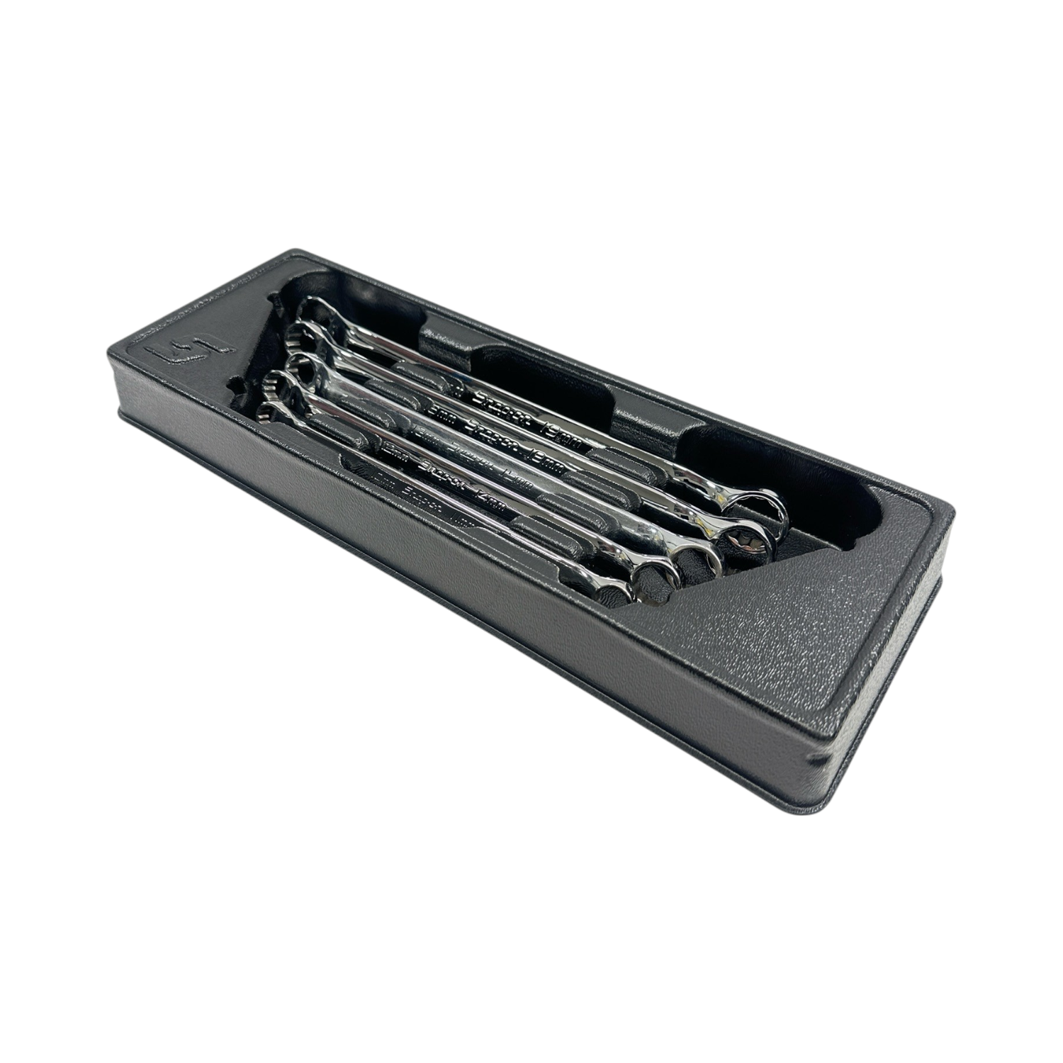 Snap On 5 pc 12-Point Metric Flank Drive® 10° Offset Box Wrench Set ...