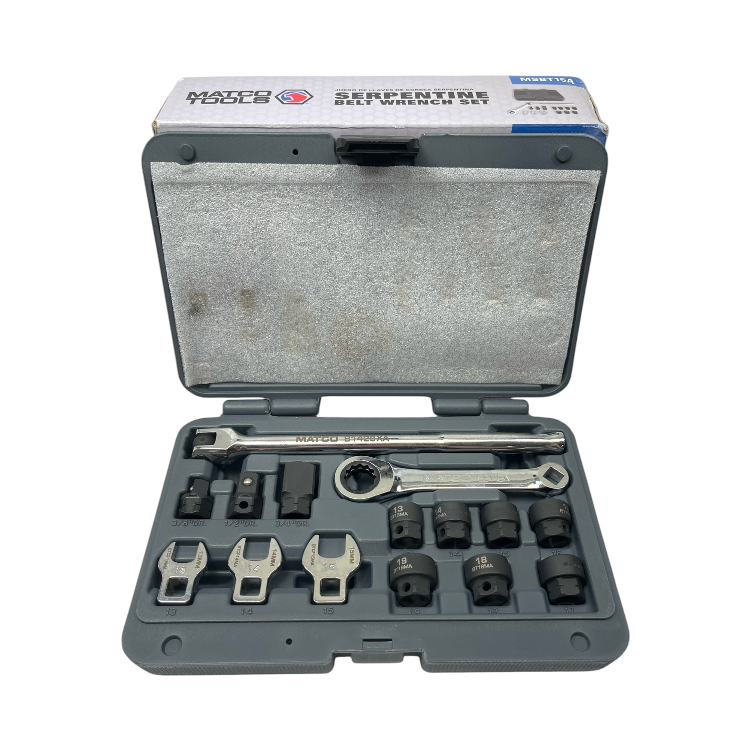 Matco Tools Serpentine Belt Wrench Set, MSBT15A - Shop - Tool Swapper