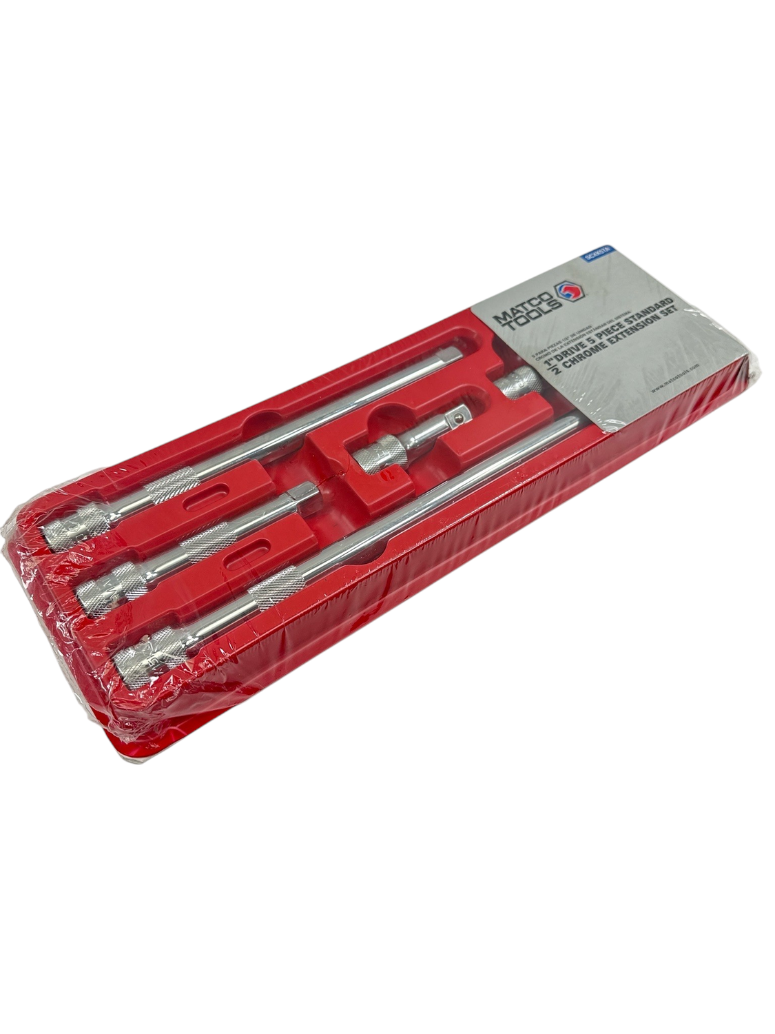 Matco 1/2” Drive 5pc Standard Chrome Extension Set, SCXK5TA - Shop ...