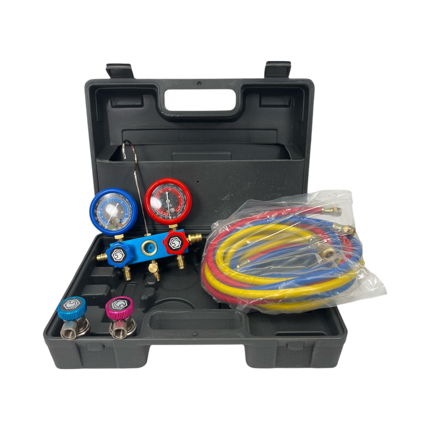 Matco Tools R134a Aluminum Manifold Gauge Set, AC13472A - Shop - Tool ...