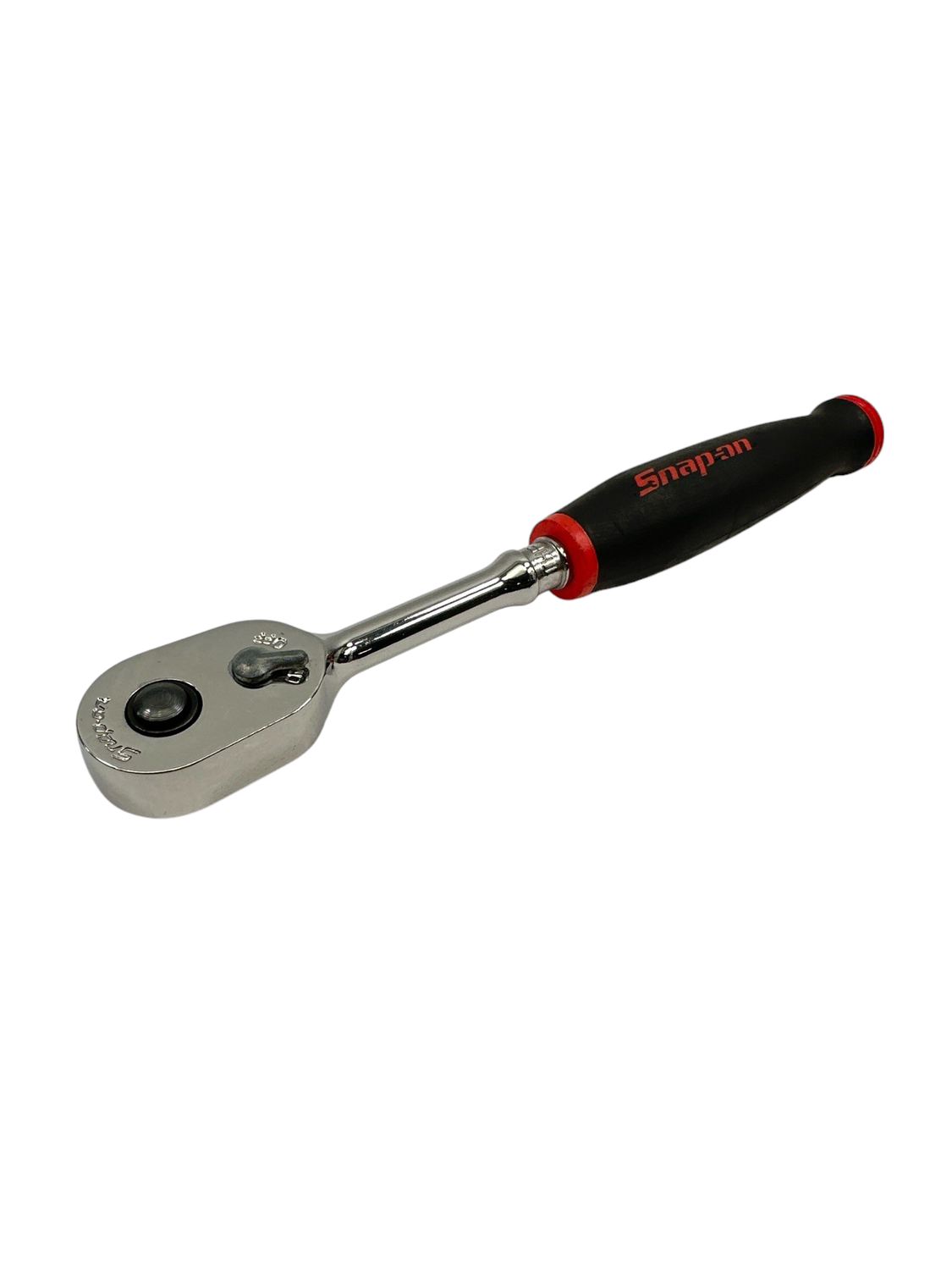 Snap On 1/4" Drive Dual 80® Technology Soft Grip Standard Handle Quick-Release Ratchet (Red ...