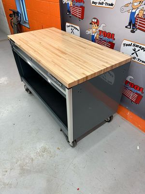 Snap On 60" One-Drawer Single-Bank EPIQ™ Series Workbench with Hardwood ...