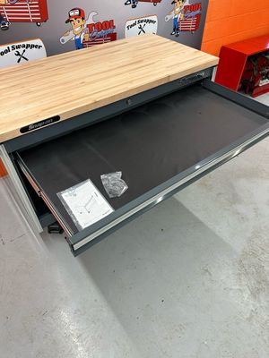 Snap On 60" One-Drawer Single-Bank EPIQ™ Series Workbench with Hardwood ...