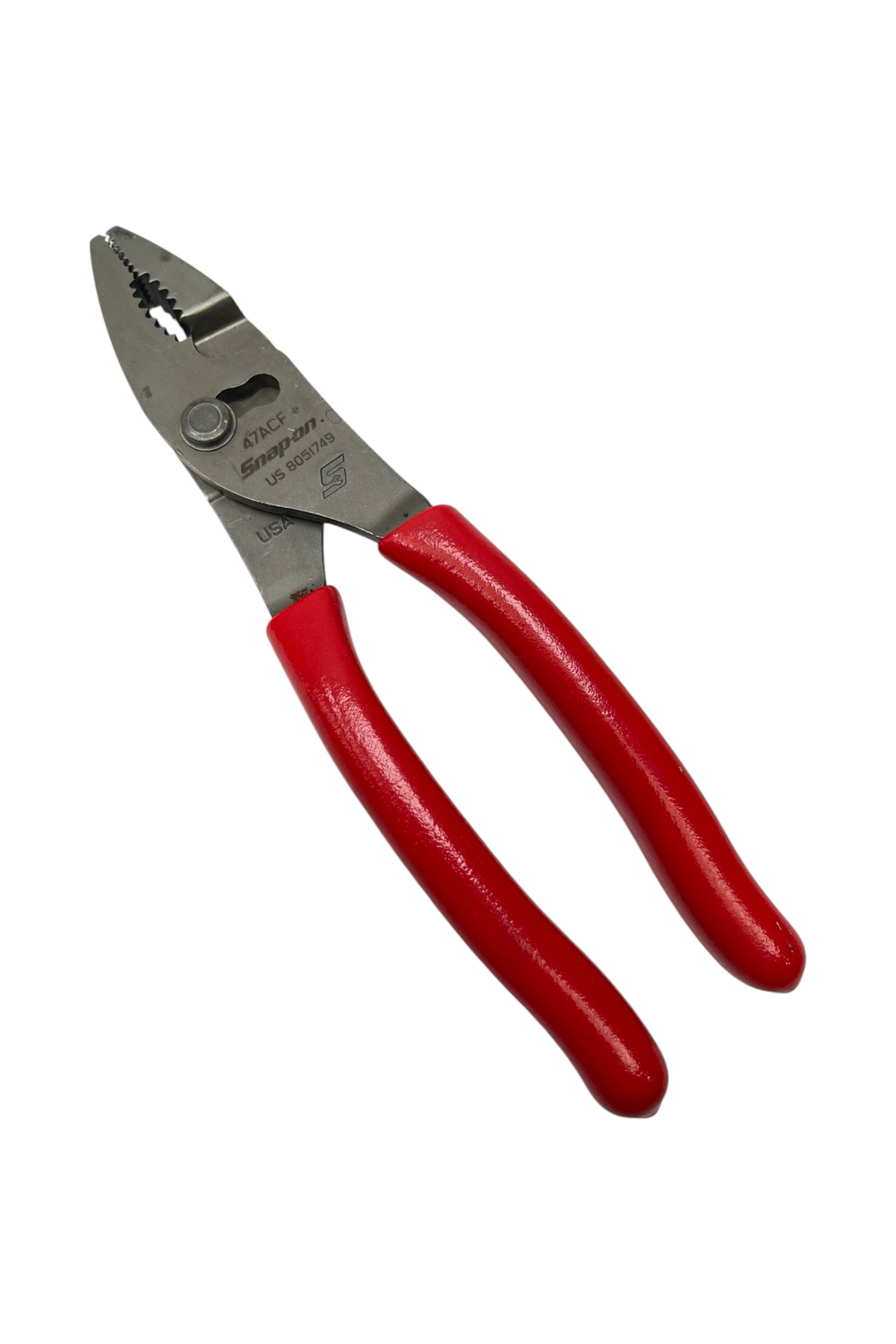 Snap On 8" Talon Grip Combination Slip Joint Pliers (Red), 47ACF - Shop ...