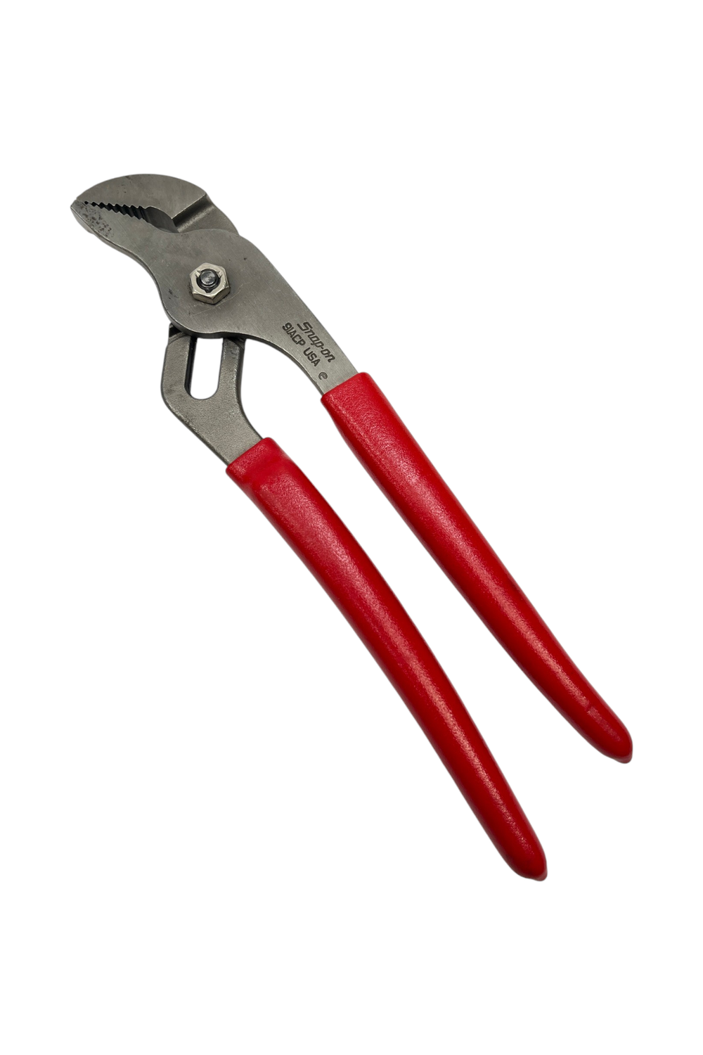 Snap On 9" Adjustable Joint Interlocking Channel Pliers (Red), 91ACP ...