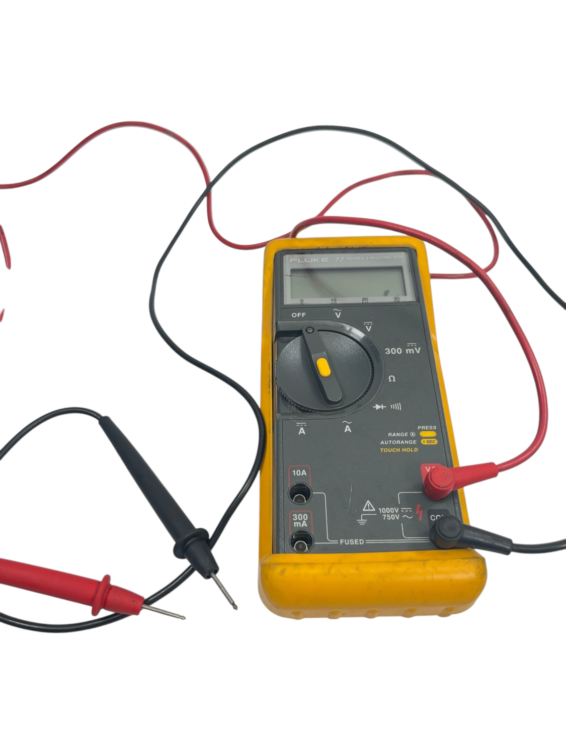Fluke 77 Industrial Digital Multimeter w/ Case & Test Leads - Shop ...