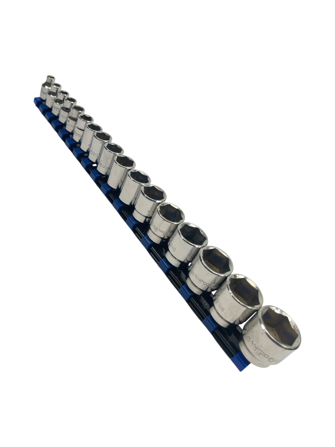 Matco Tools 17pc 3/8" Drive (6-22mm) 6 Point Chrome Socket Set - Shop ...