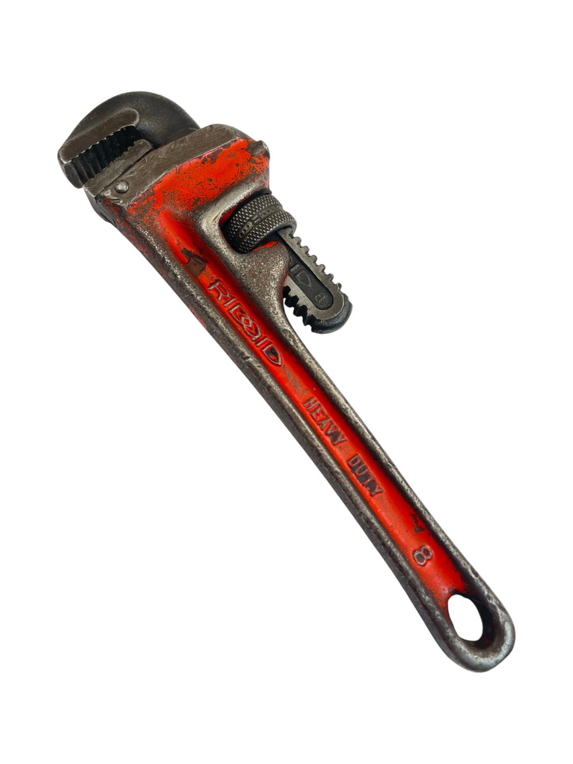 RIDGID 8" Heavy-Duty Straight Pipe Wrench, 31005 - Shop - Tool Swapper