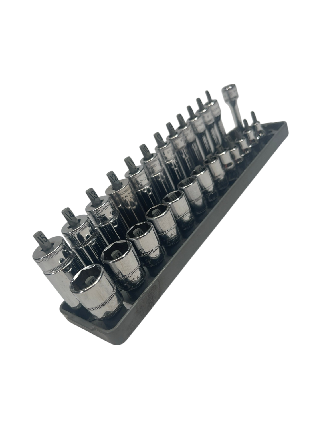 Snap On 26pc Deep And Shallow 1 4” Drive Socket Set 4 15mm Shop Tool Swapper