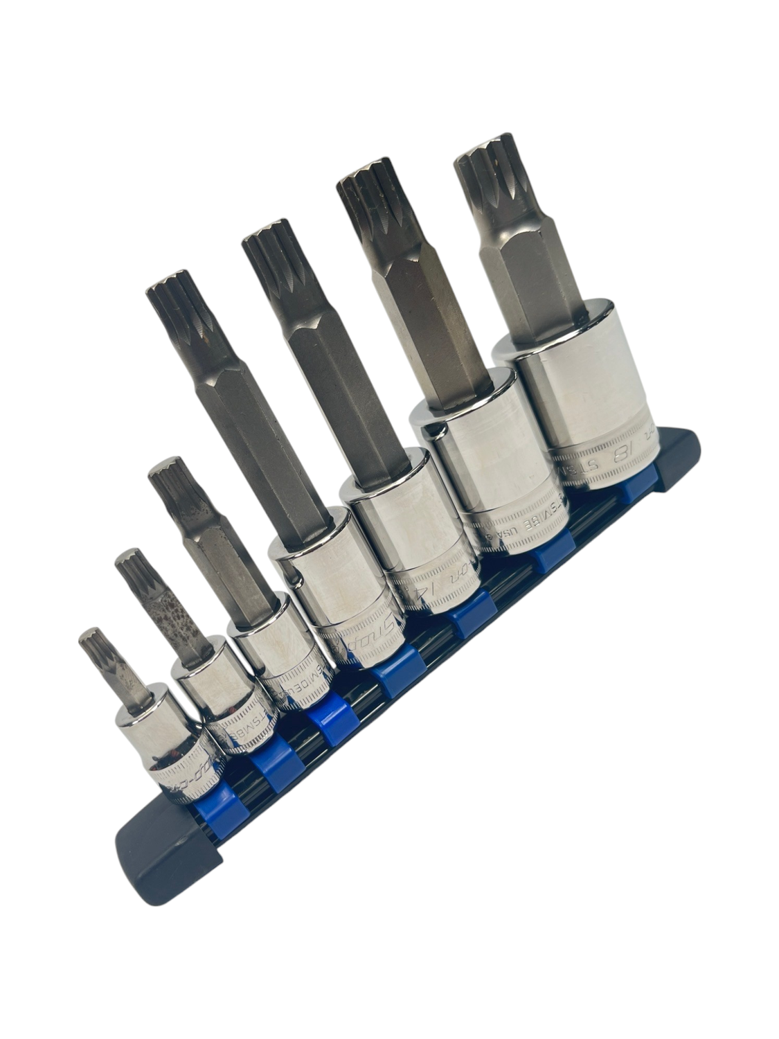 Snap On 7 pc Combination Drive Metric Standard Triple Square Socket ...