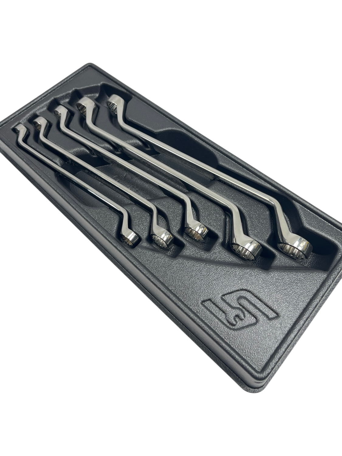 Snap On 5 pc 12-Point Metric Flank Drive® 60° Deep Offset Box Wrench ...