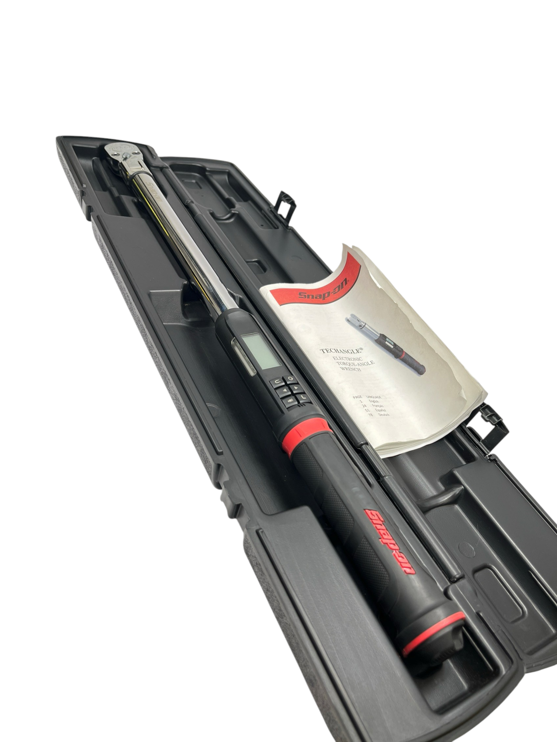 Snap On 1/2" Drive Flex-Head TechAngle® Torque Wrench (12.5–250 ft-lb ...