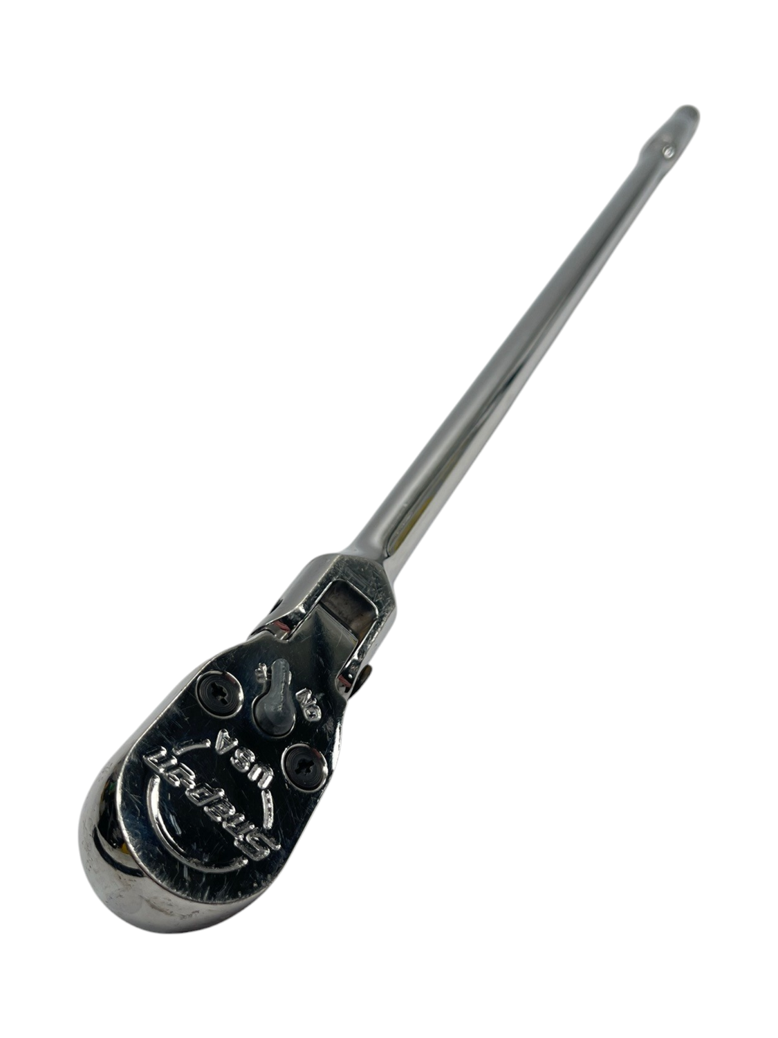 Snap On 1/2" Drive Dual 80 Technology Long Handle Flex-Head Ratchet ...
