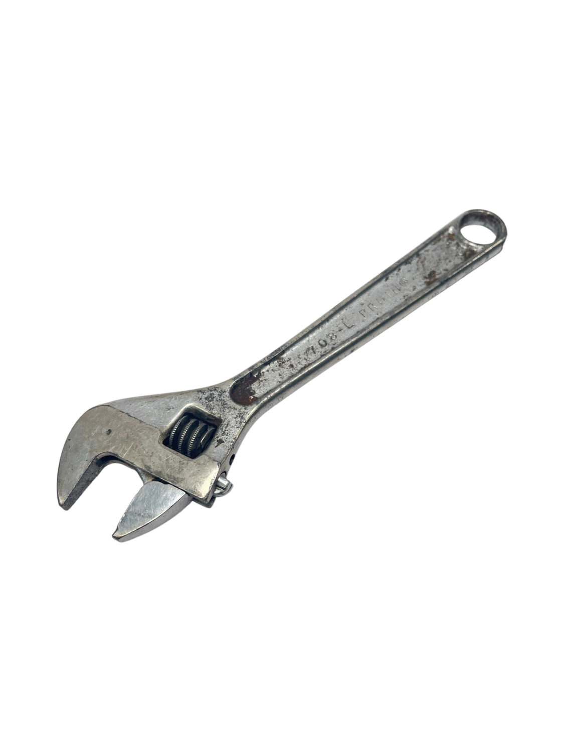 Click-Stop USA Adjustable Wrenches, 8” , 1 1/8 in Opening, Chrome ...