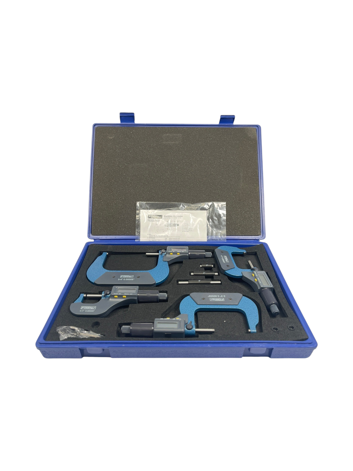 Fowler Digital Outside Micrometer Set 4Pc 0 to 4" Measurement - Shop ...
