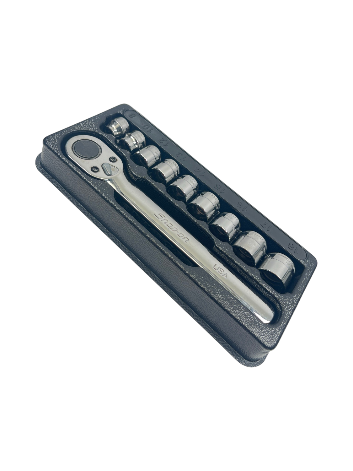 Snap On 10 pc 3/8" Drive 12-Point Metric Flank Drive® Low-Profile ...