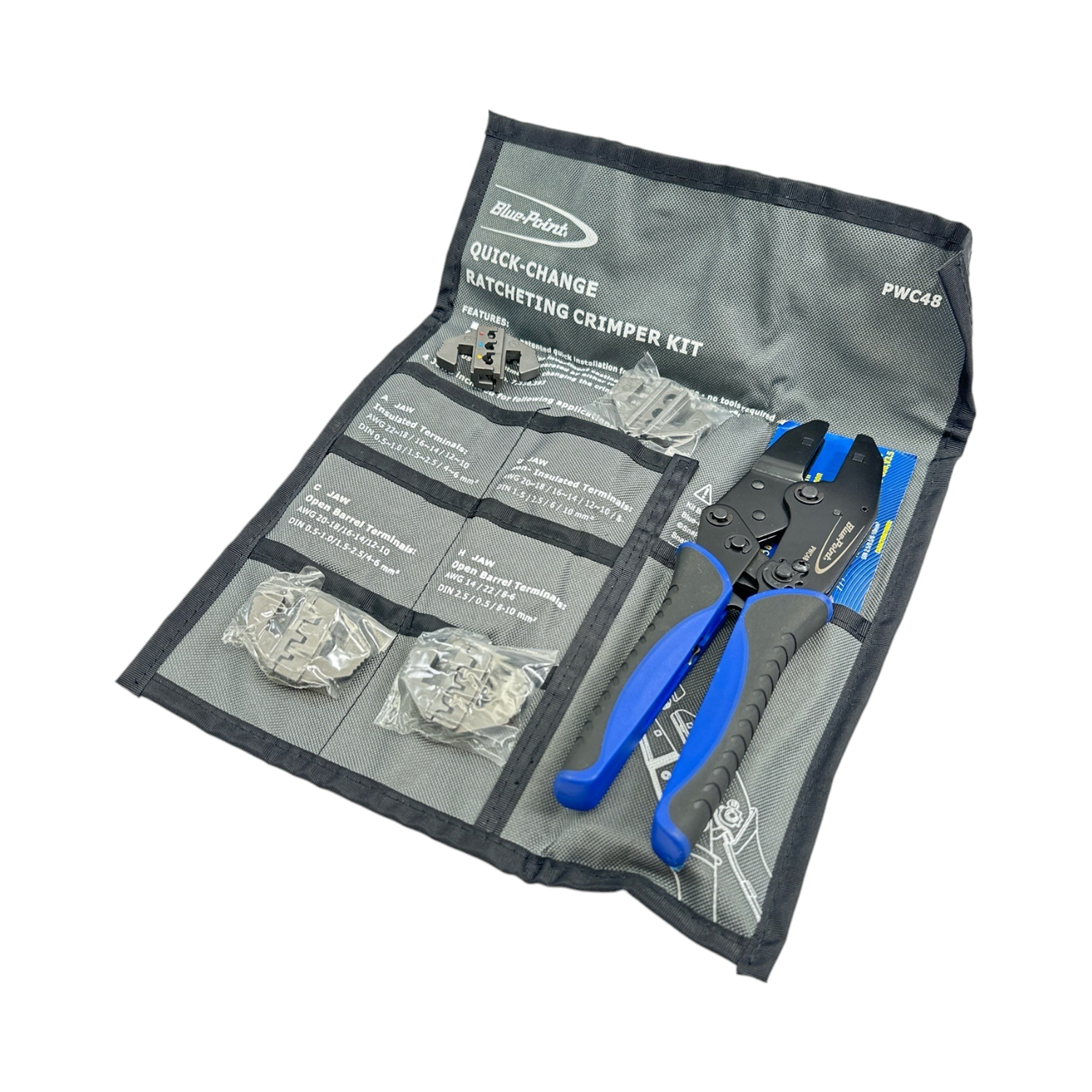 Blue Point Quick-Change Ratcheting Crimper Kit, PWC48 - Shop by ...