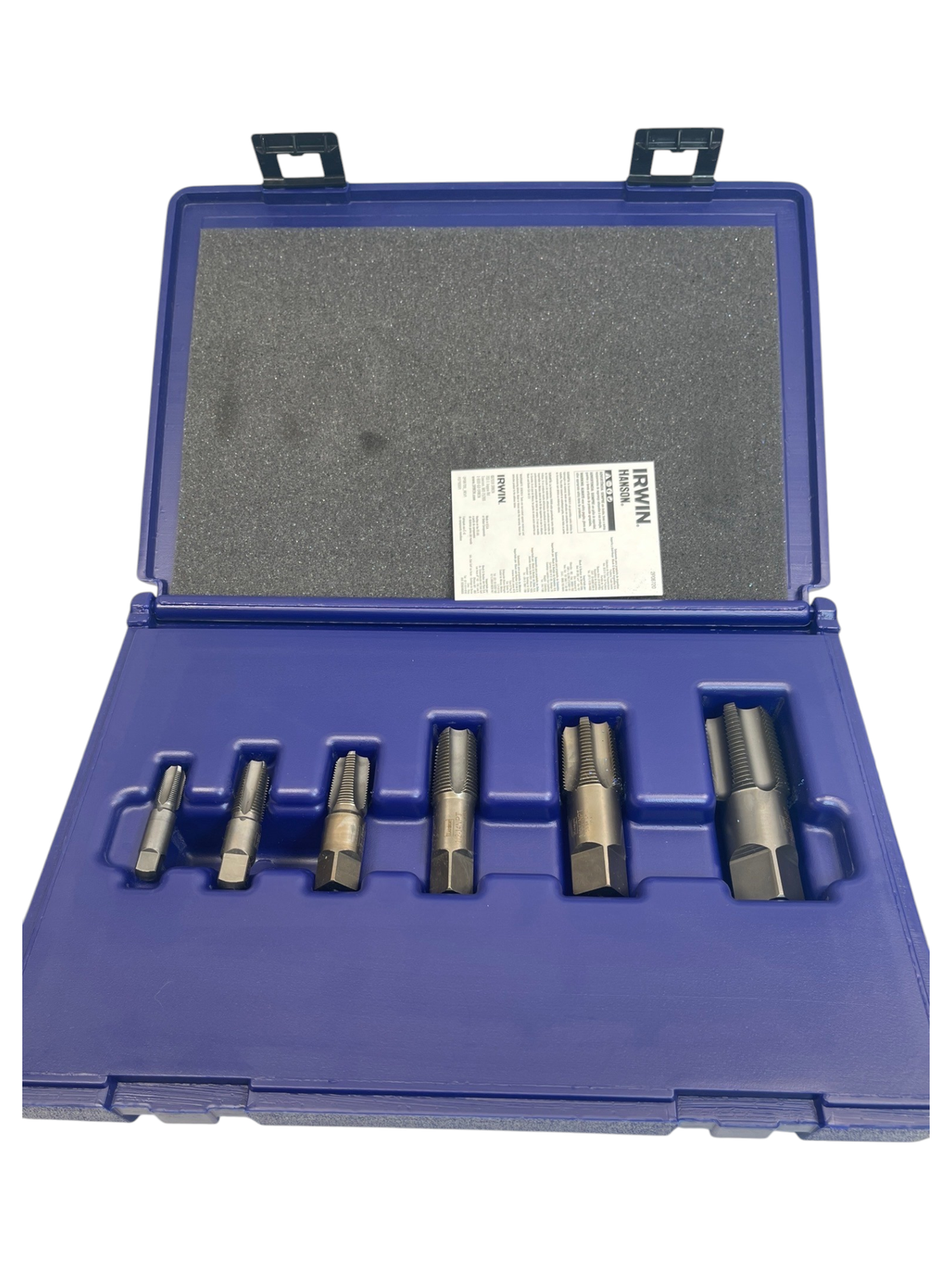 Irwin Hanson 6pc Taper Pipe Tap Set, 19217R - Shop - Tool Swapper