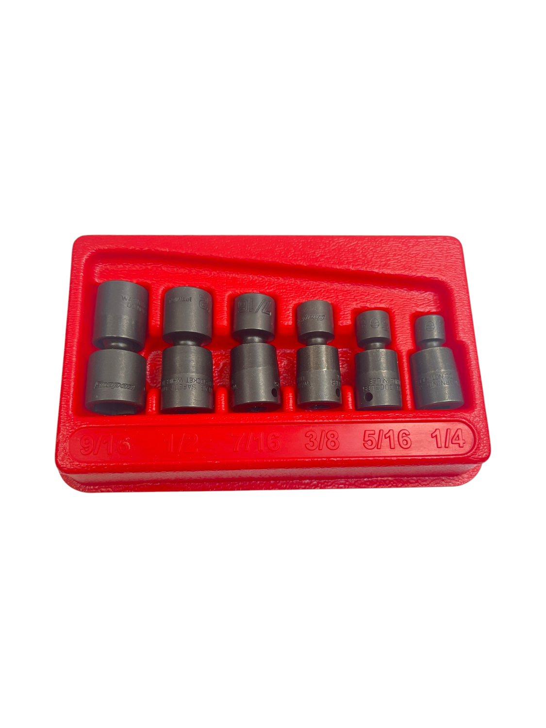 Snap On 1/4" Drive 6-Point SAE Flank Drive® Shallow Swivel Impact ...