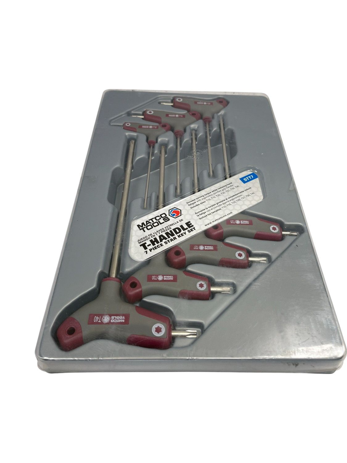 Matco Tools 7 Pc. Torx T-Handle Key Set, STT7 - Shop - Tool Swapper