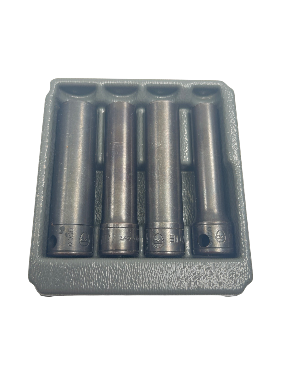 Snap On 4 pc 7/16 and 3/8" Drive SAE/Metric Hose Clamp Socket Set ...